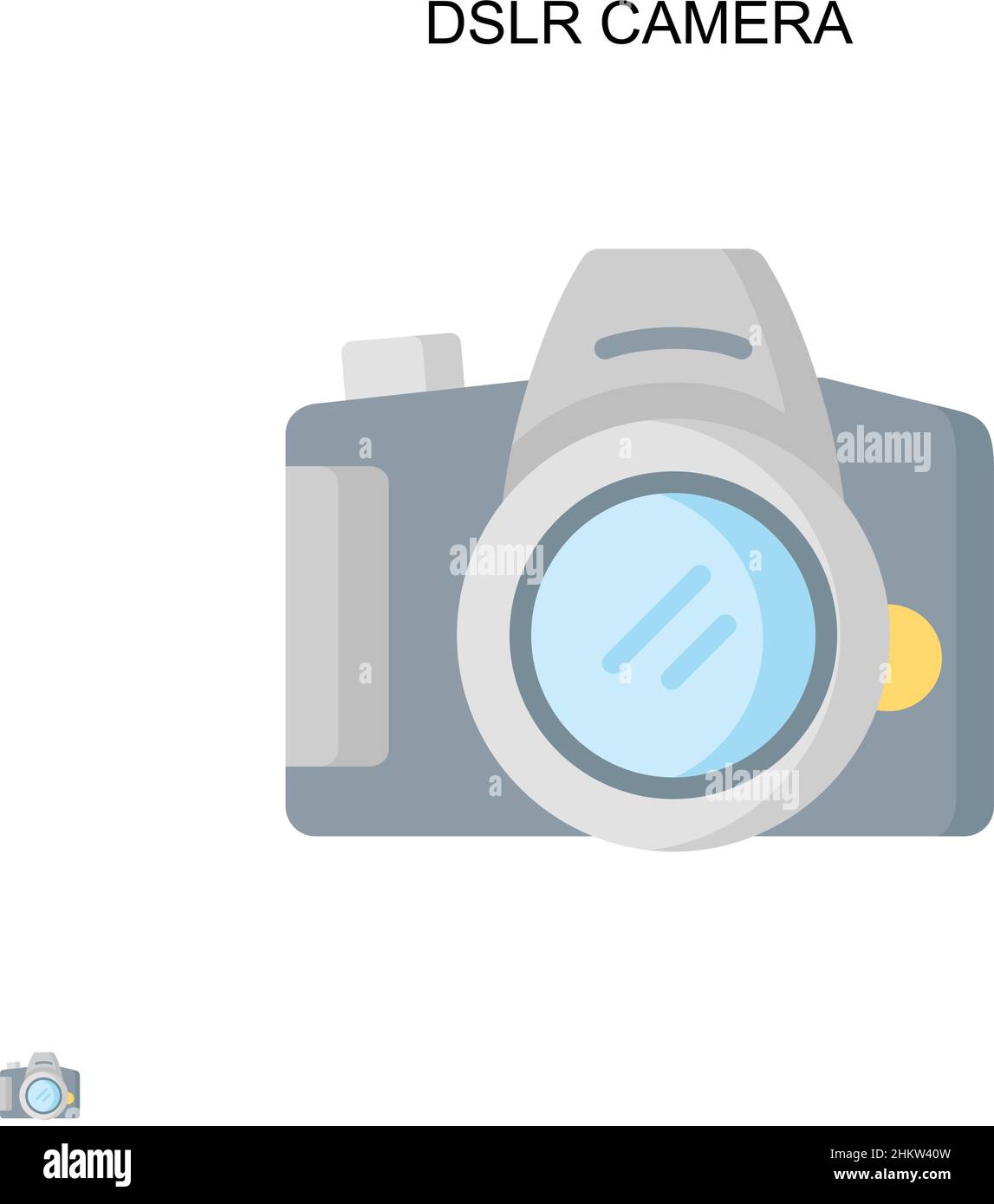 Camera Back View Vector