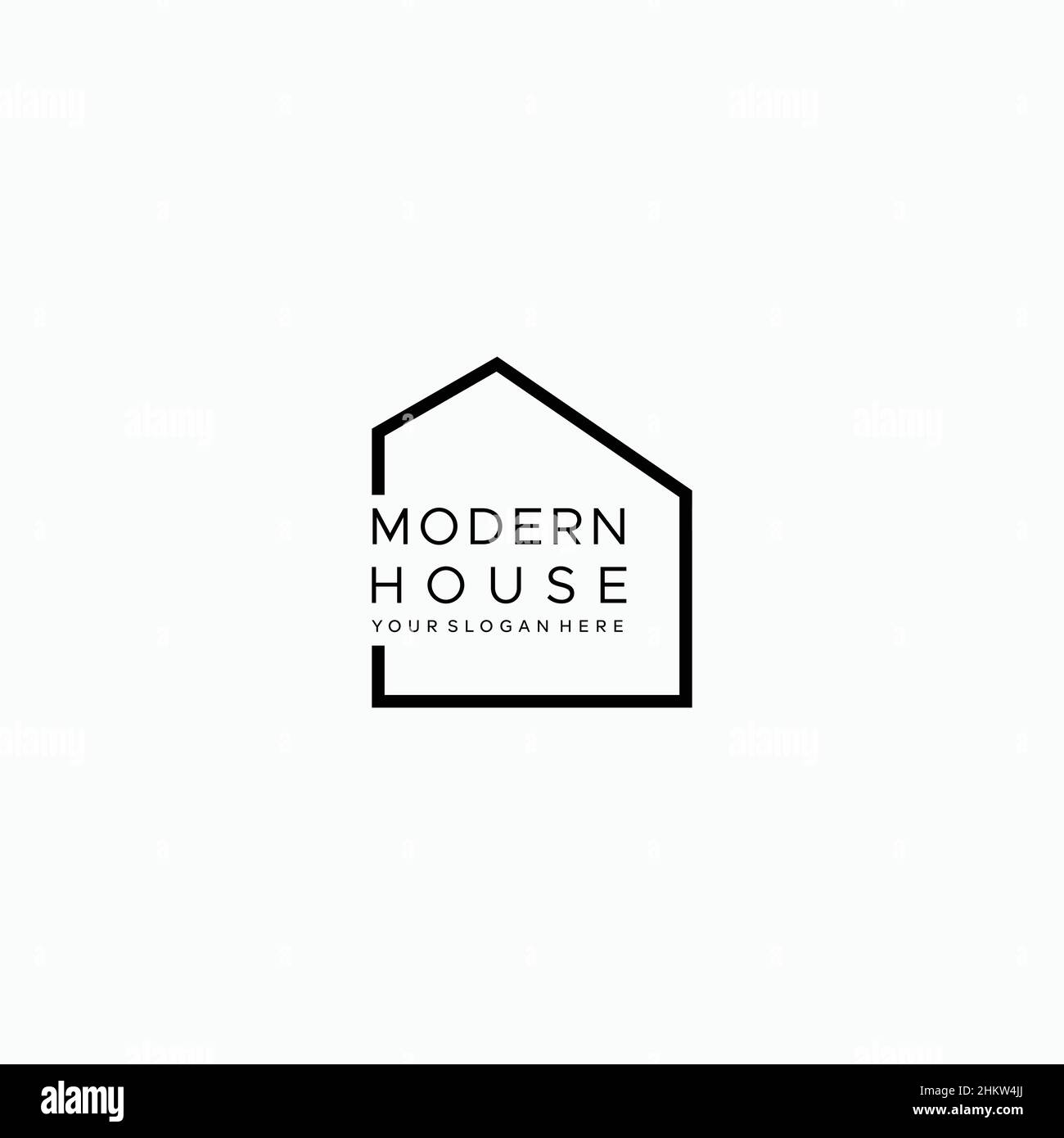Modern architecture house Black and White Stock Photos & Images - Alamy
