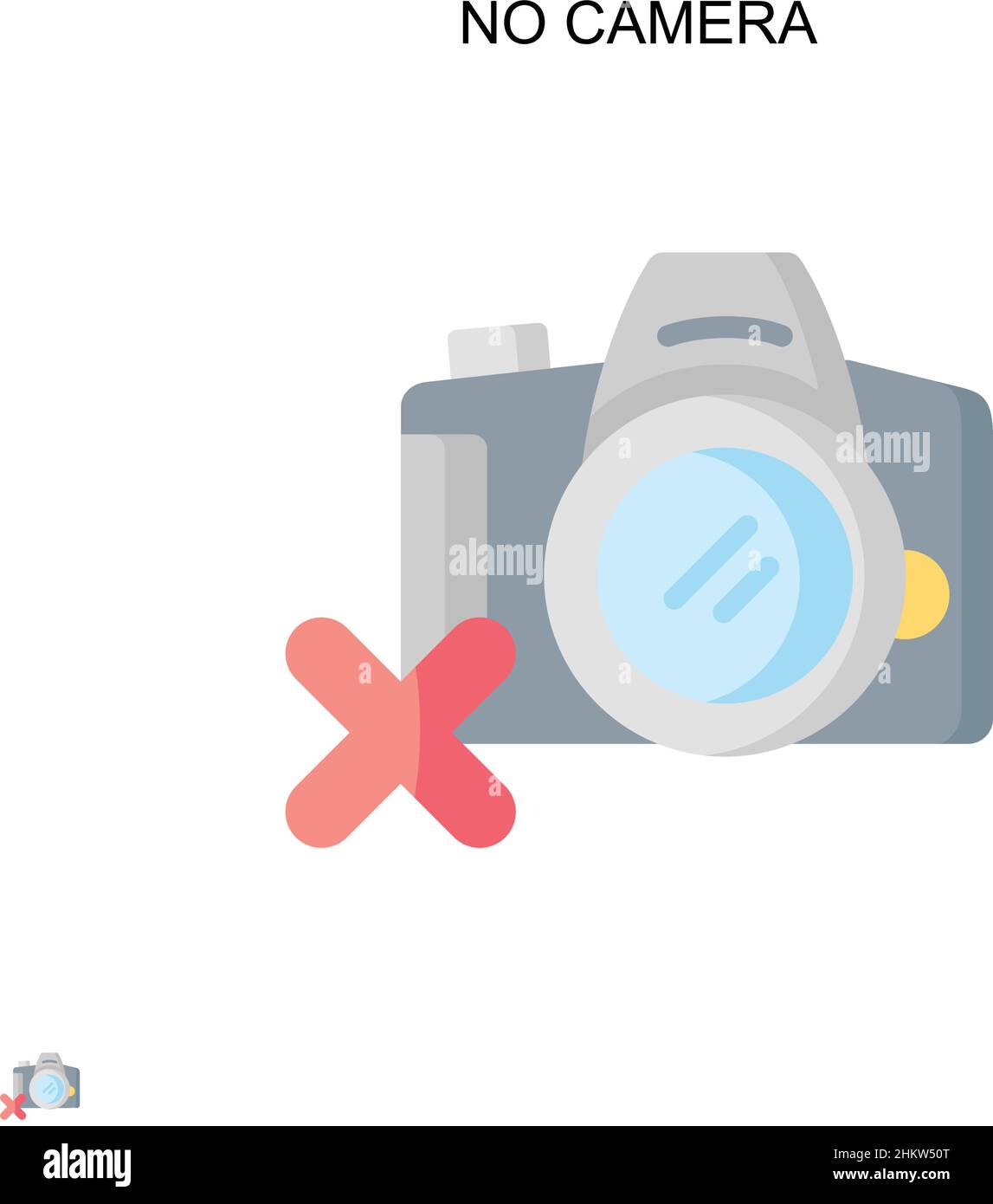 No flash sign hi-res stock photography and images - Alamy