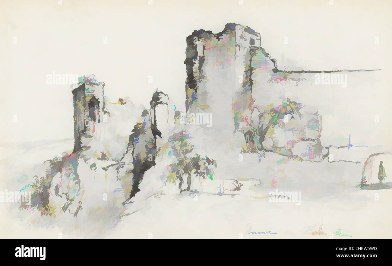 Art inspired by Ruin of Hohenstein Castle, Hessen, Classic works ...