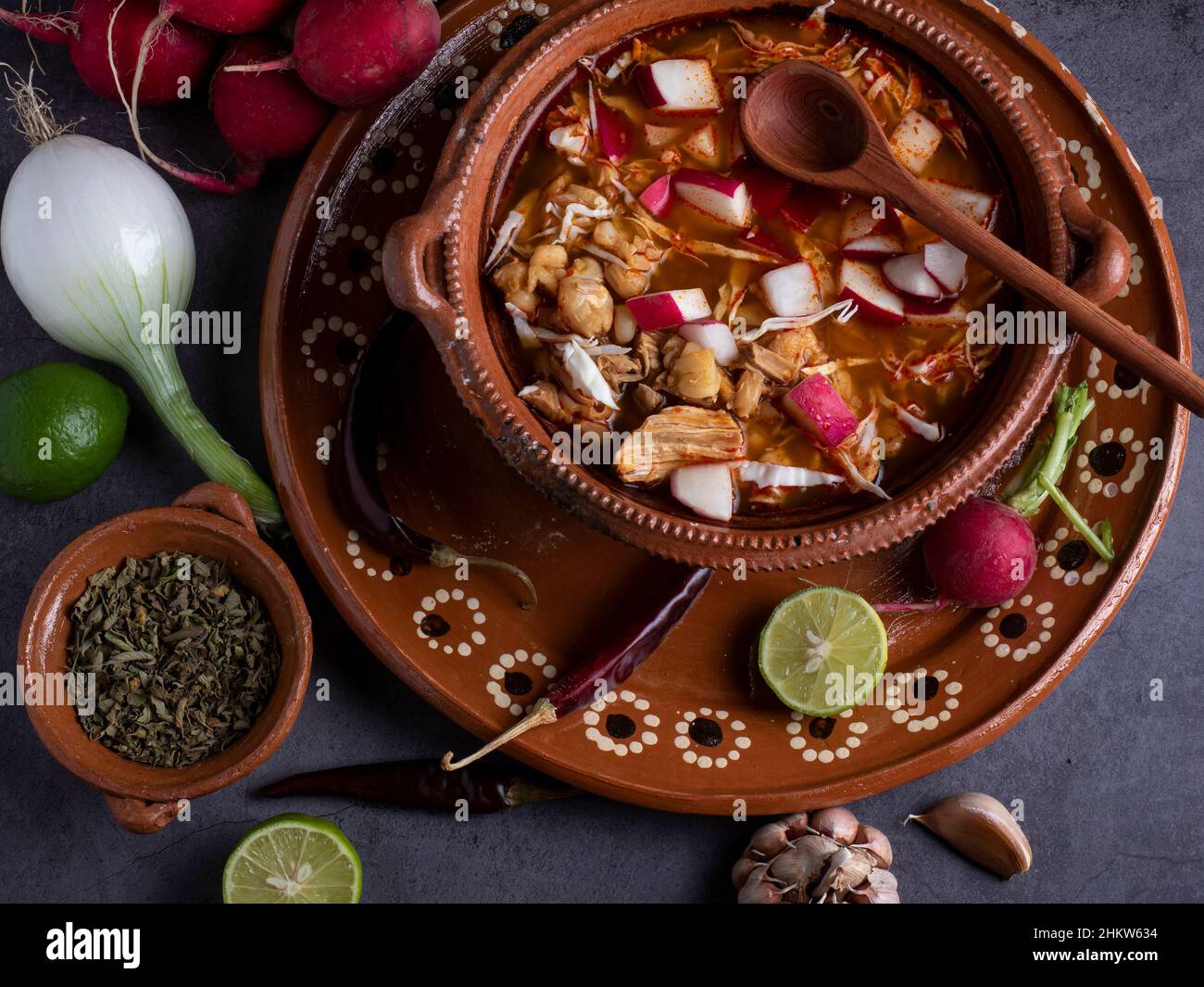 Cooked corn pork red hi-res stock photography and images - Alamy