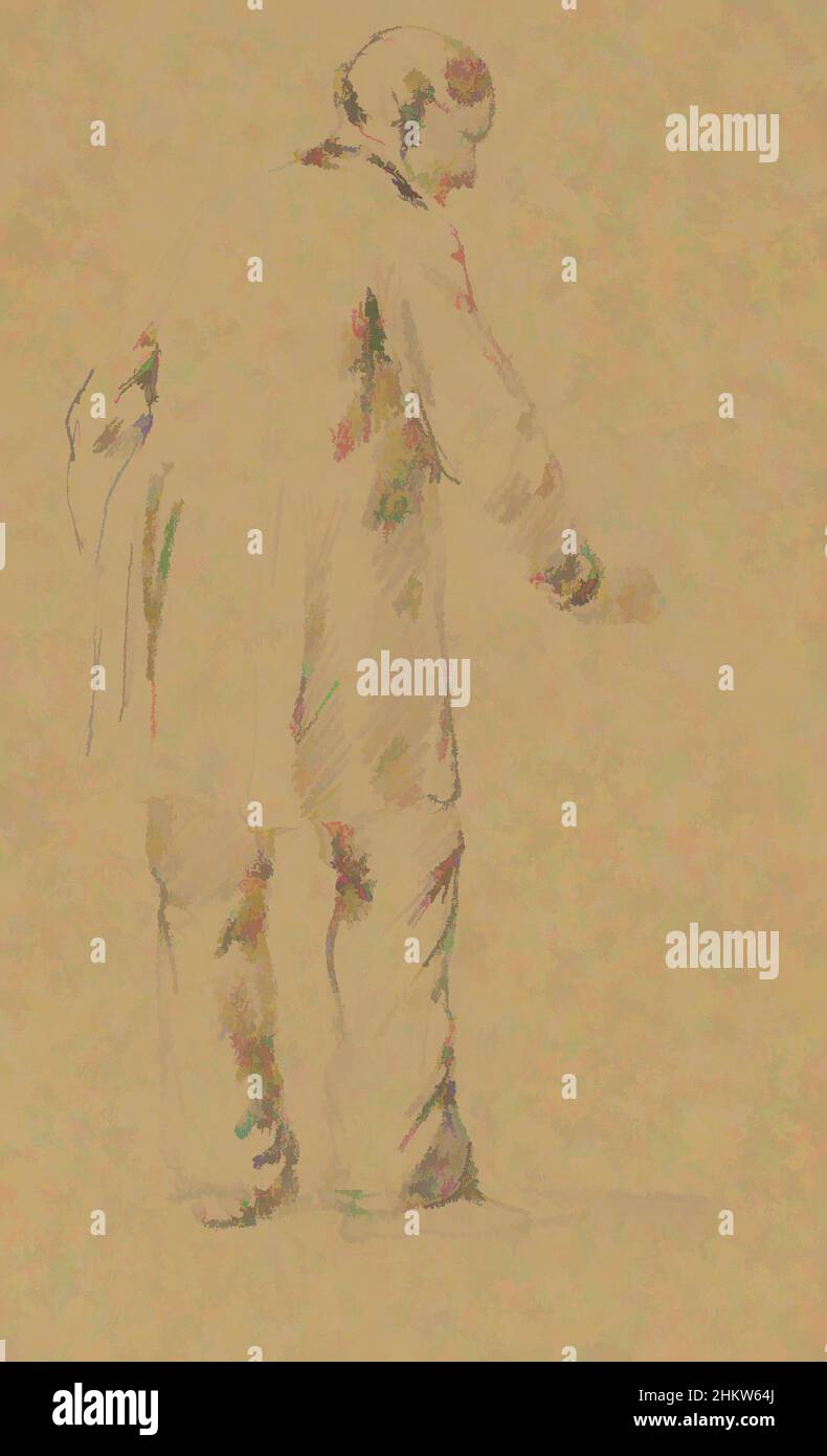 Art inspired by Standing man. Drawing Standing man, Classic works ...
