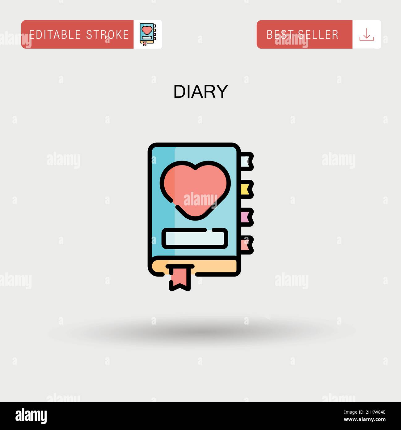 Simple diary hi-res stock photography and images - Alamy