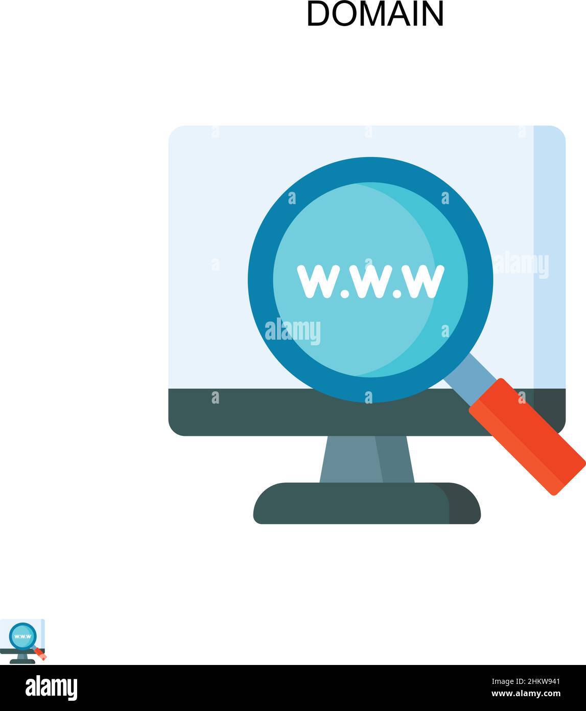 Computer Domain Icon