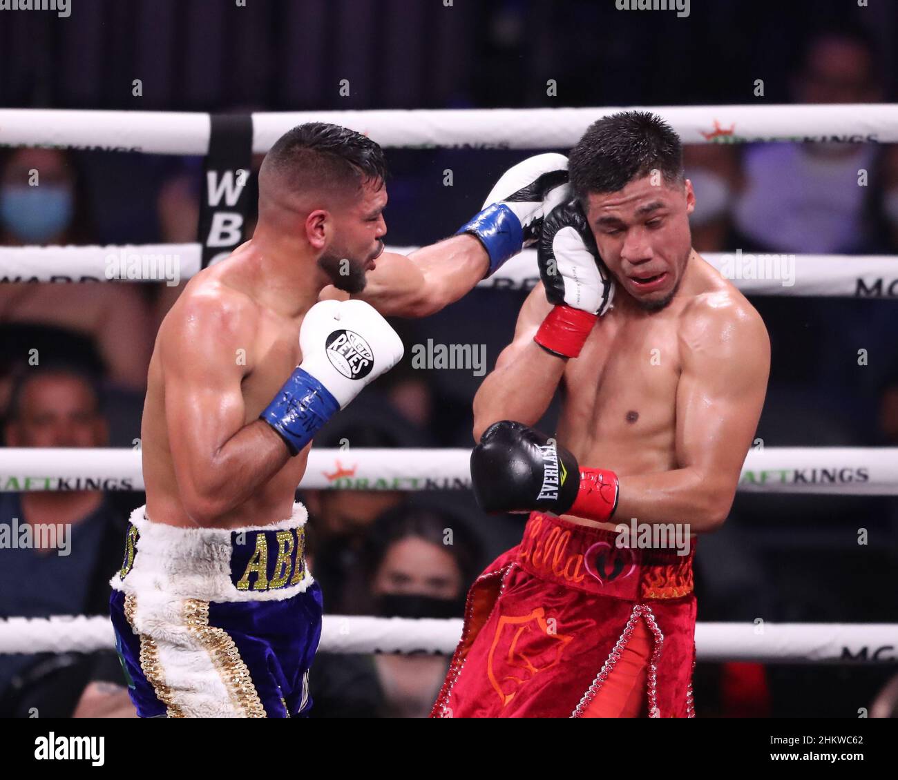 Las Vegas, Nevada, USA. 5th Feb, 2022. LAS VEGAS, NV - FEBRUARY 5: (L-R ...