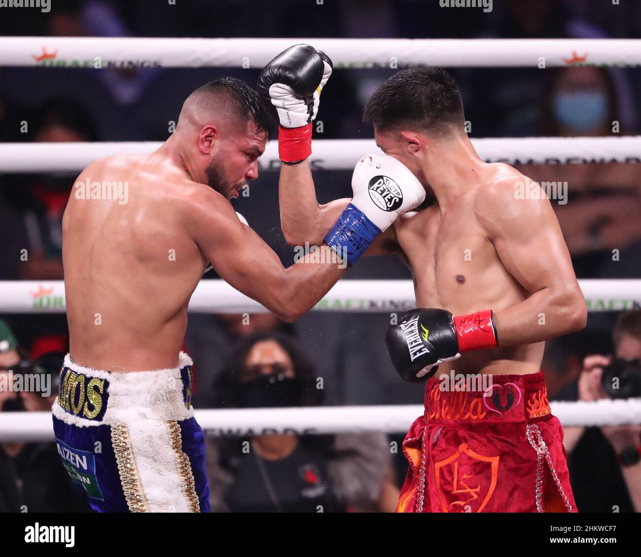 Las Vegas, Nevada, USA. 5th Feb, 2022. LAS VEGAS, NV - FEBRUARY 5: (L-R ...