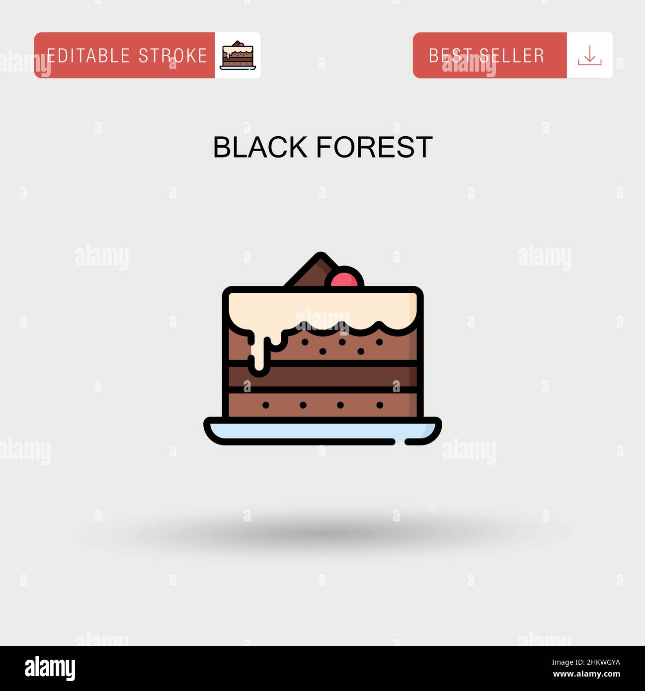 Red wood forest hiking Stock Vector Images - Alamy