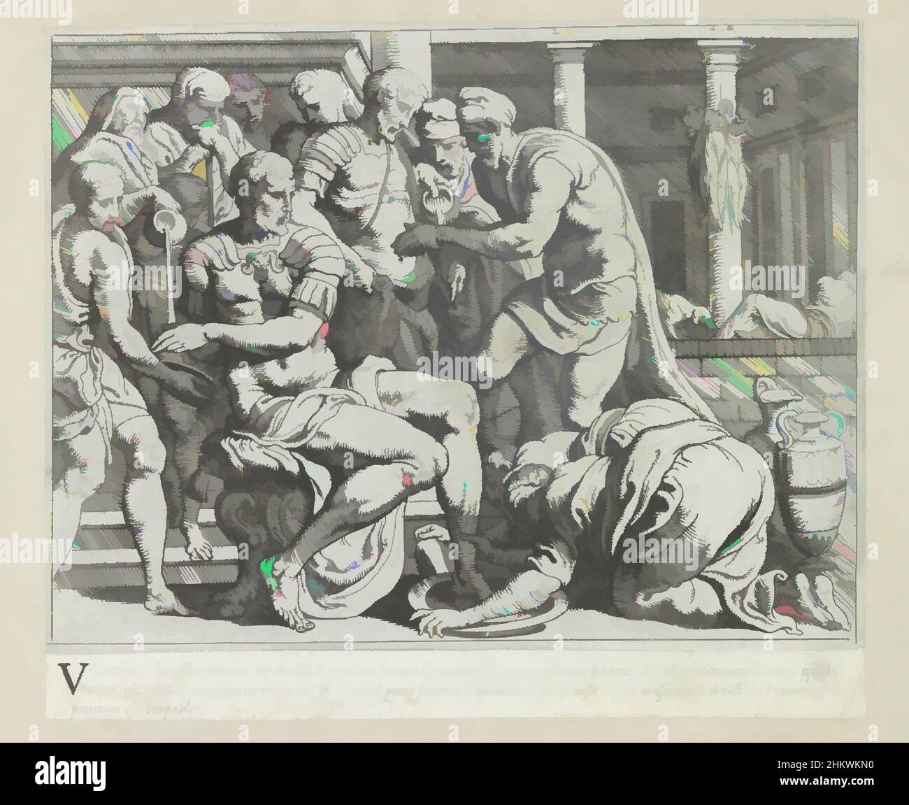 Telemachus wash themselves hi-res stock photography and images - Alamy