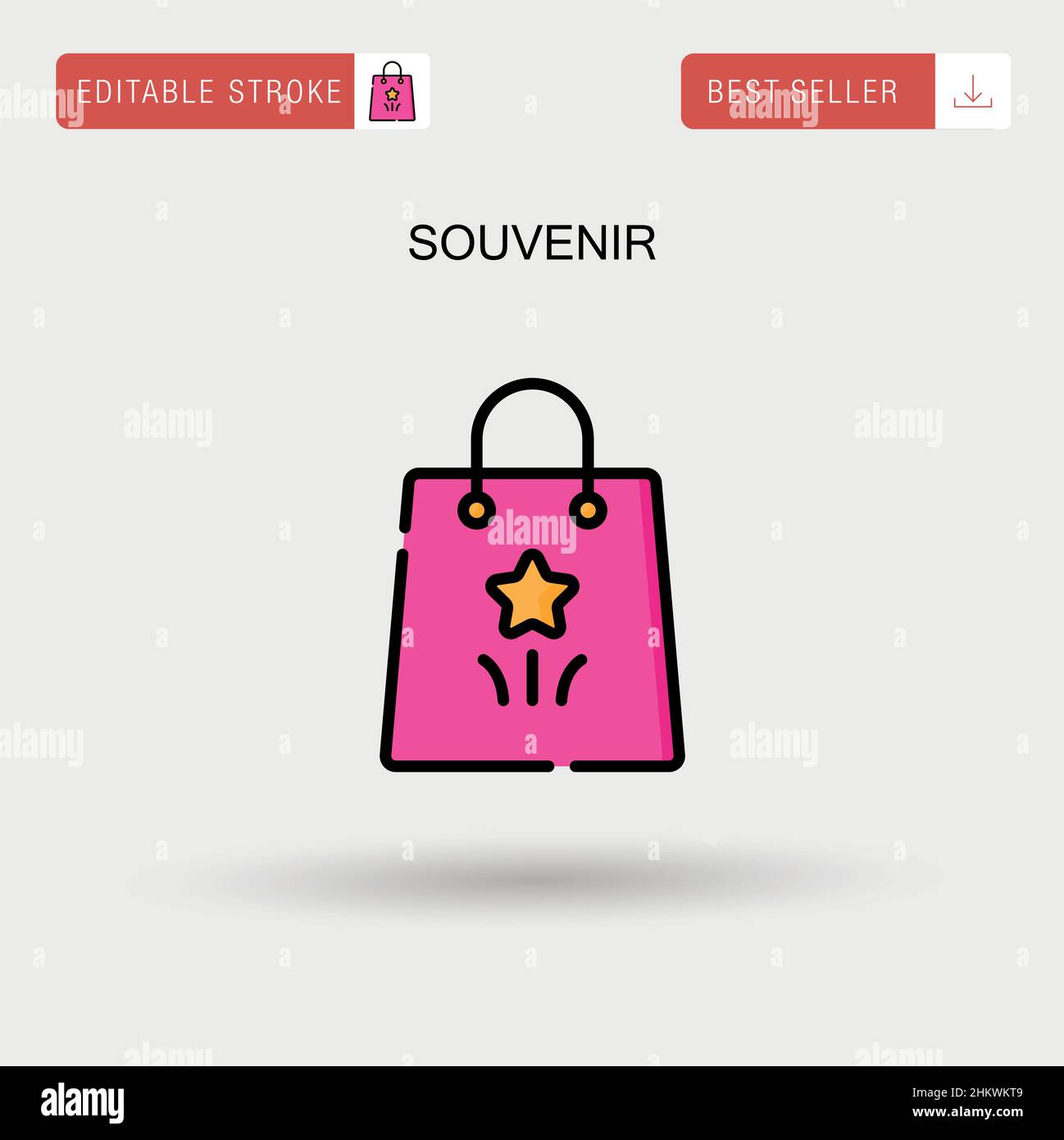 Souvenir store Stock Vector Images - Alamy