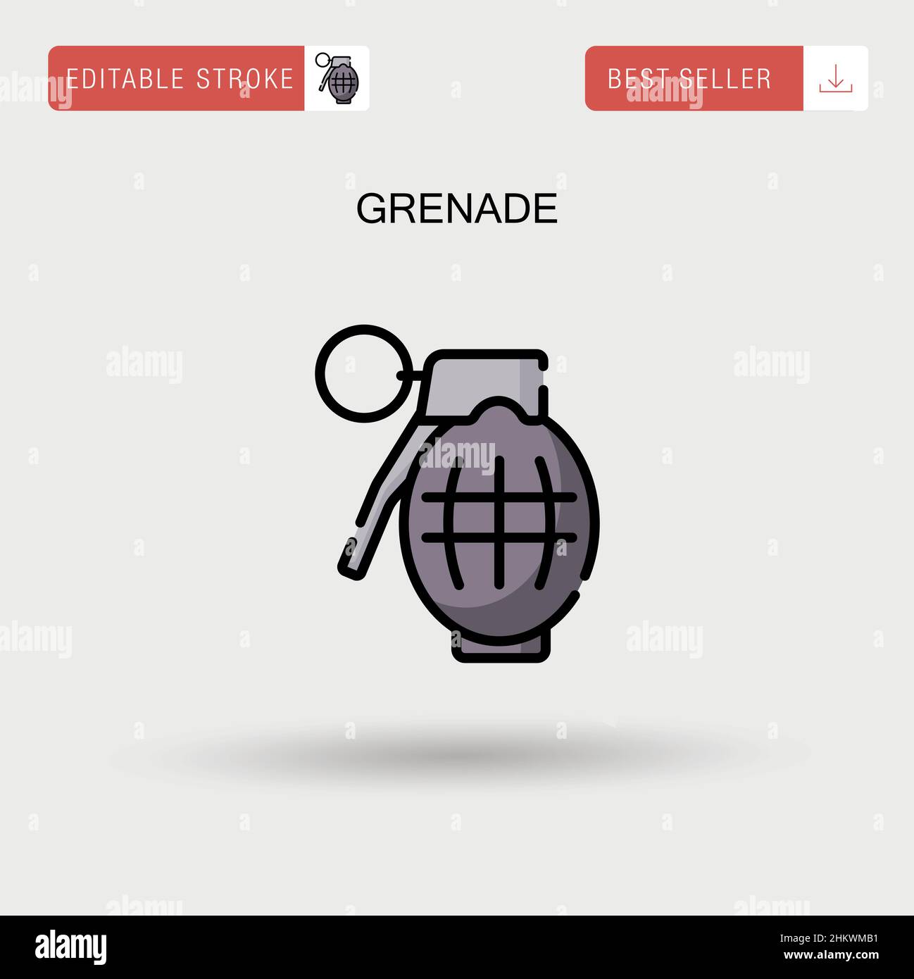 Grenade Simple vector icon Stock Vector Image & Art - Alamy Grenade Simple vector icon Stock Vector Image & Art - Alamy