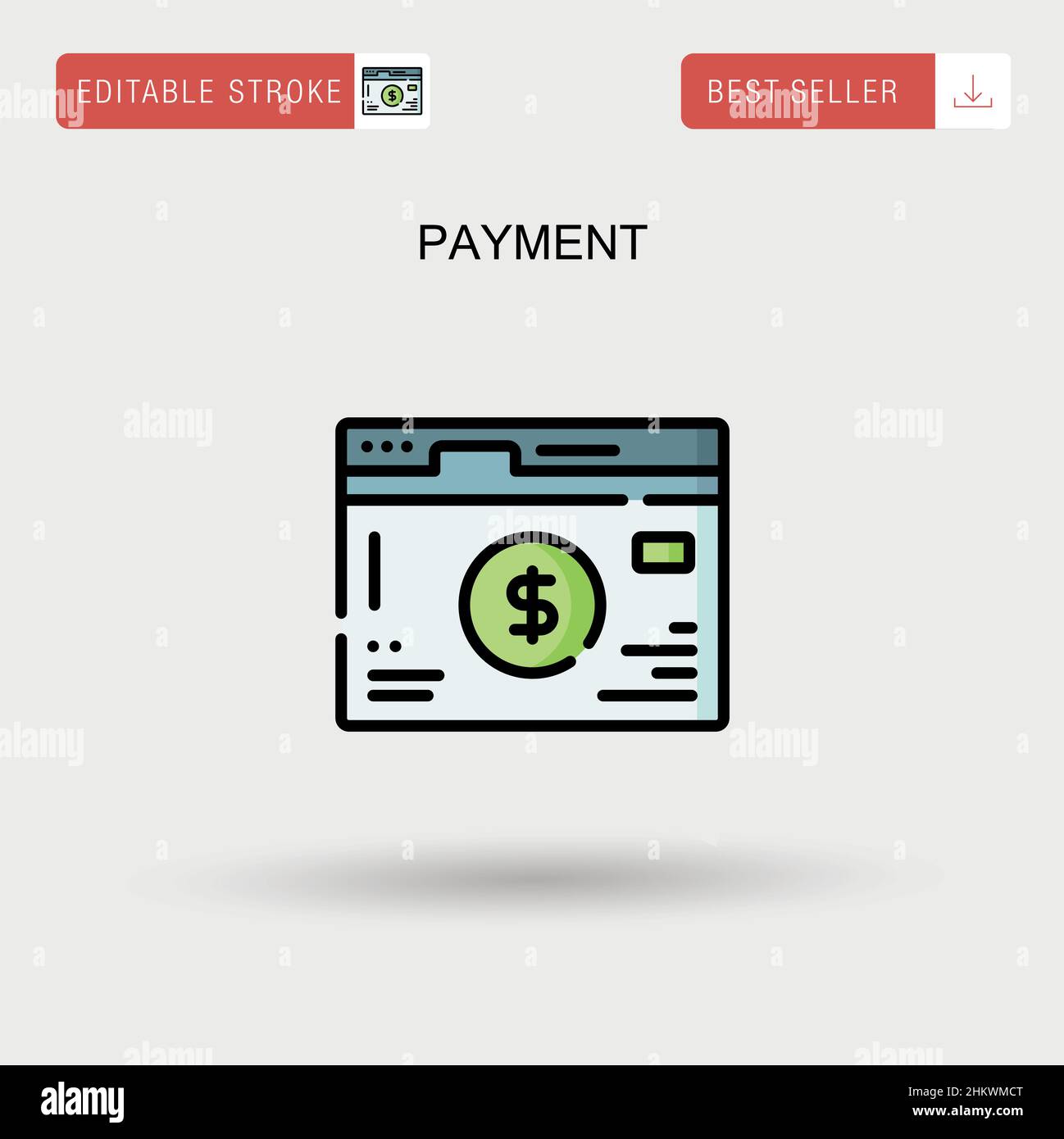 Contactless payment screen card Stock Vector Images - Alamy