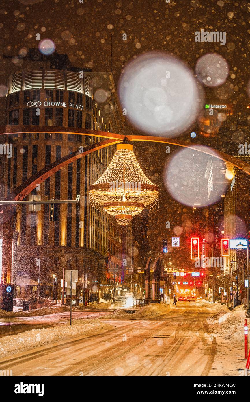 Playhouse Square in Cleveland Ohio Stock Photo - Alamy