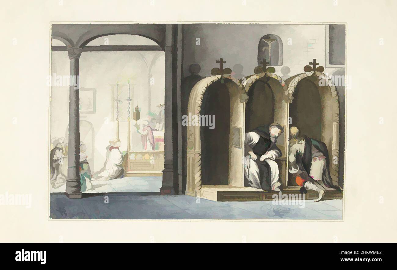 Confessional of a church hi-res stock photography and images - Alamy