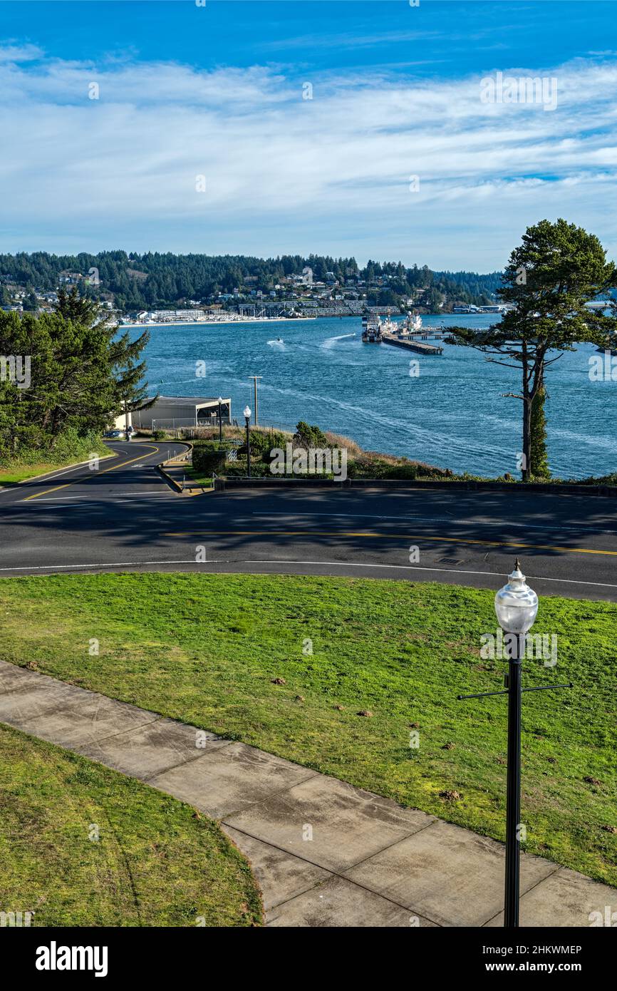 Oregon in the historic bayfront hi-res stock photography and images - Alamy
