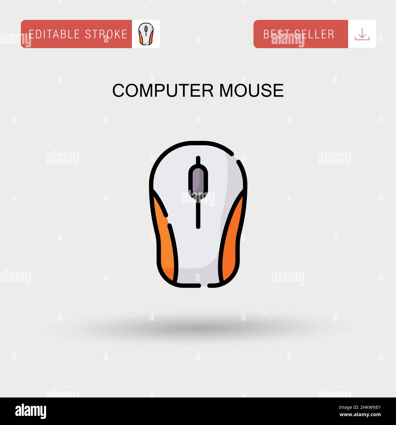 Mouse computer device icon hi-res stock photography and images - Alamy
