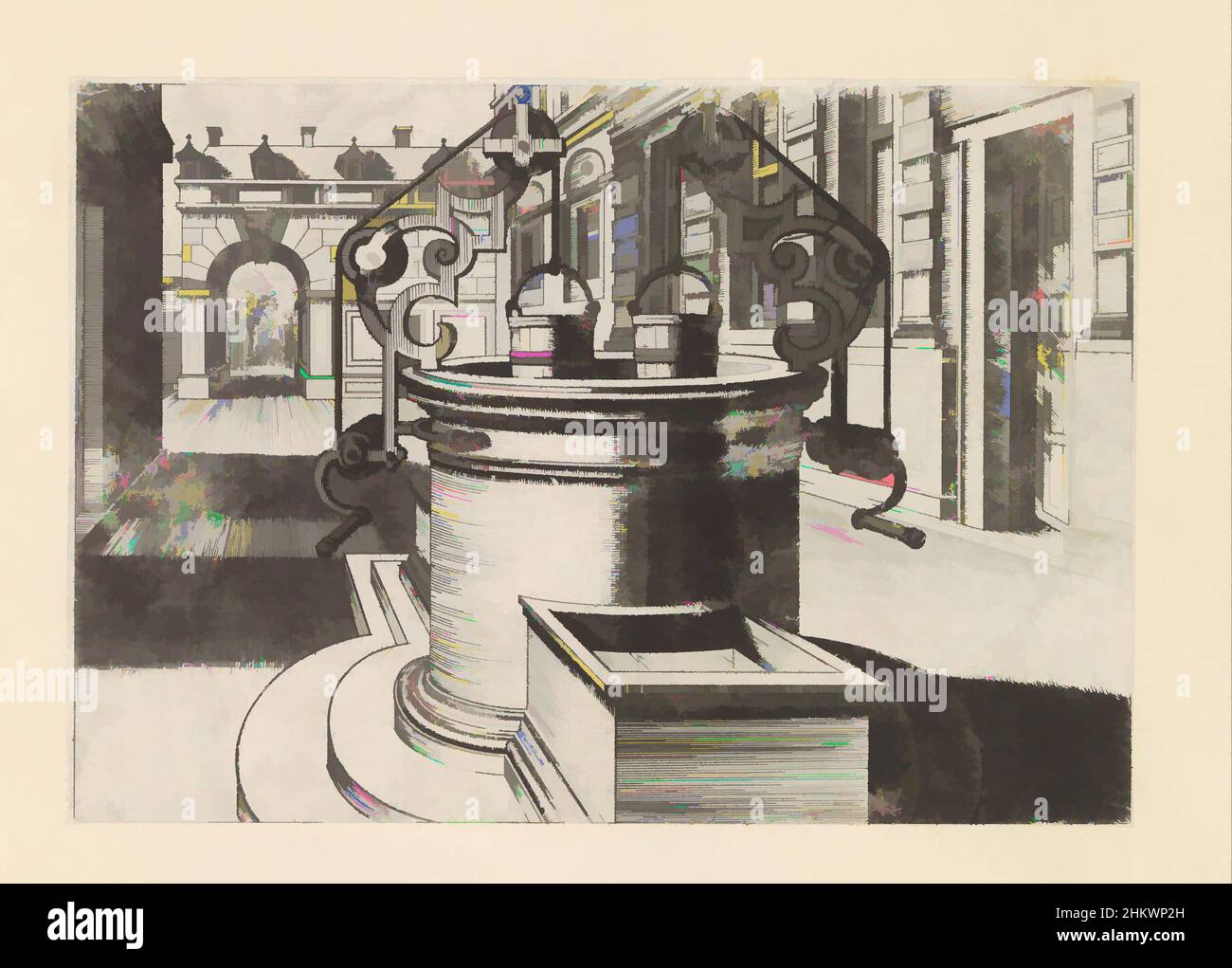 Water well pulley hi-res stock photography and images - Alamy