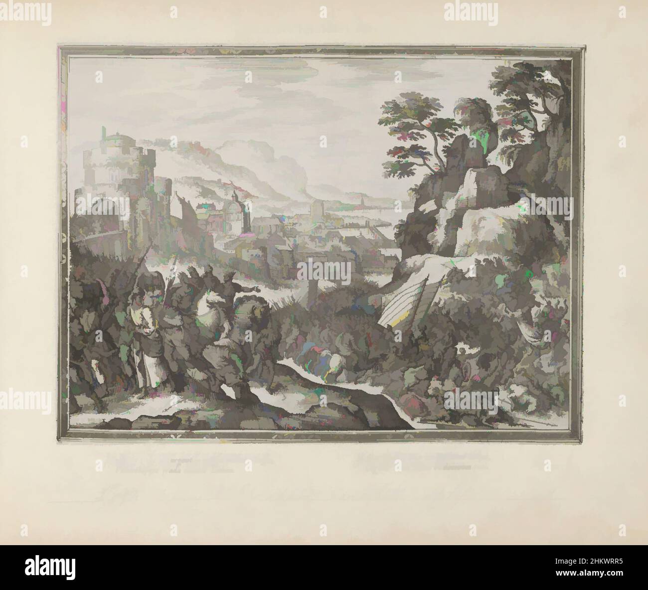 Art inspired by Lot is carried off from Sodom, Affectibus intricata ...