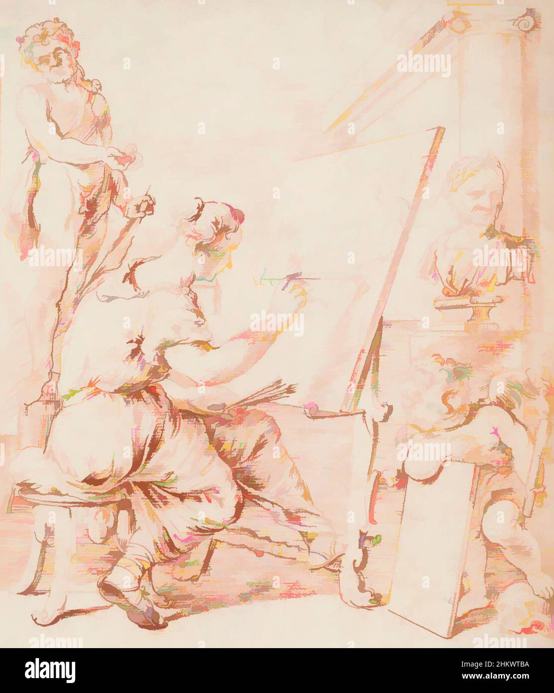 Art inspired by Pictura (the Painting), The personification of Pictura ...