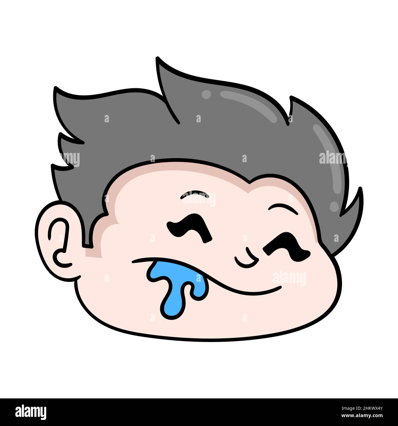 Drooling emoji hi-res stock photography and images - Alamy