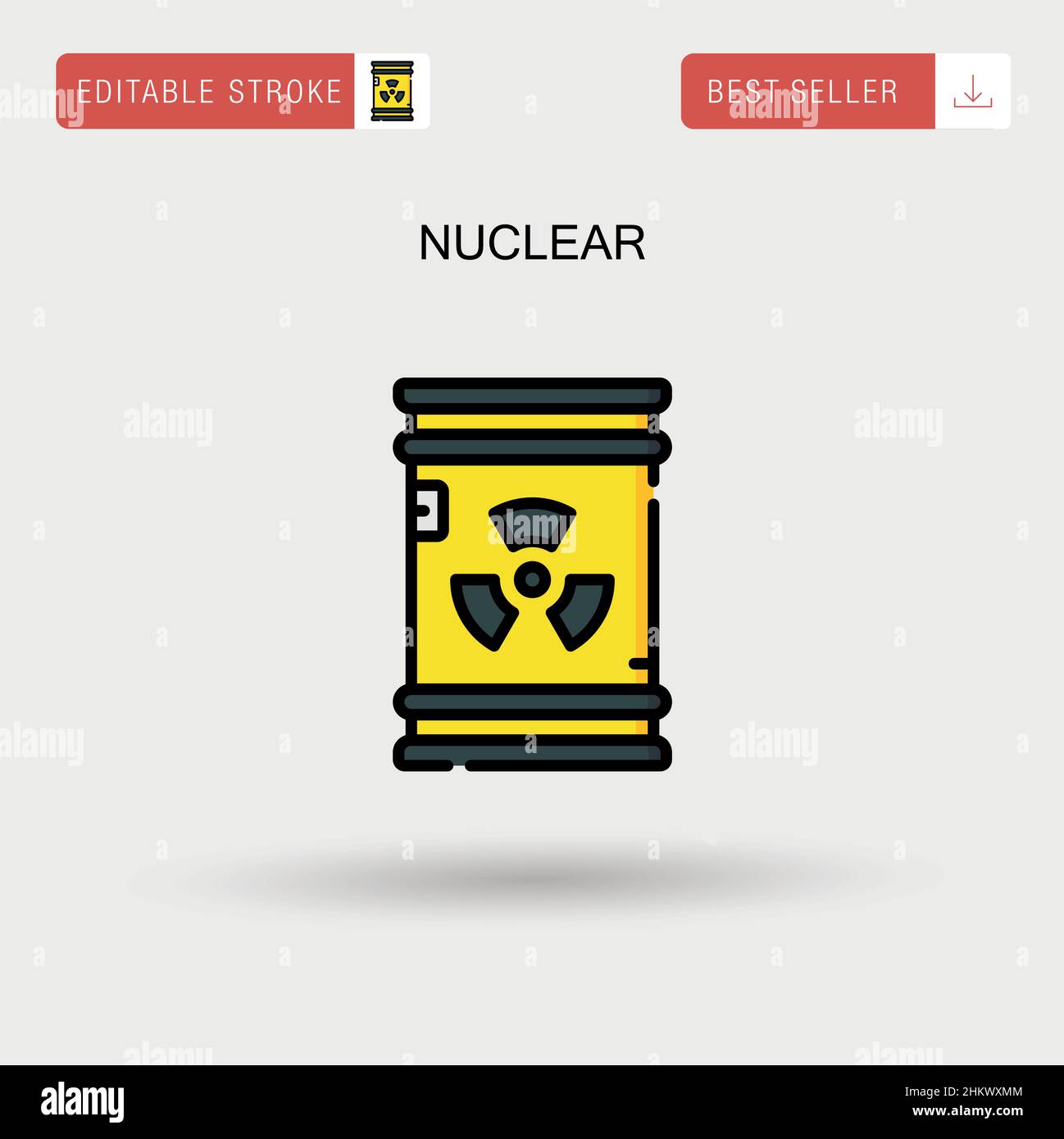 Nuclear water reactor Stock Vector Images - Alamy
