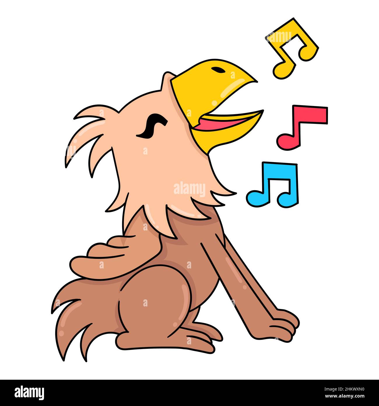 Singing character hi-res stock photography and images - Alamy