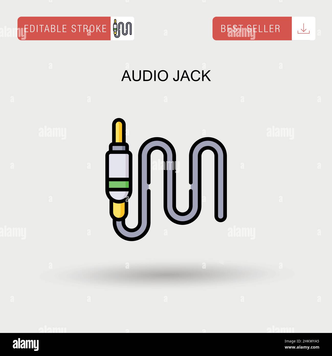 Jack input Stock Vector Images - Alamy