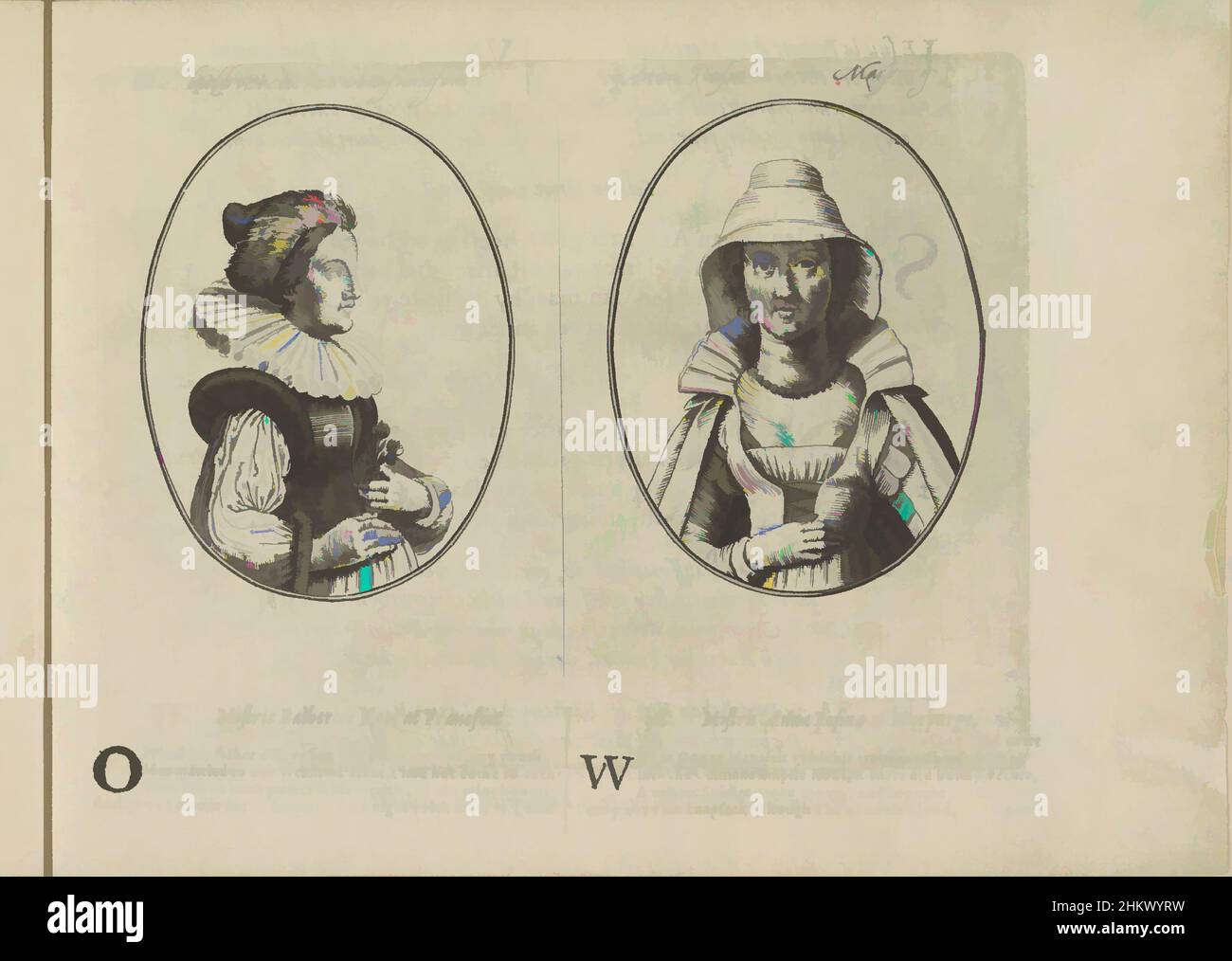 Art inspired by Portraits of the courtesans Balbiereis Ket of Frankfurt ...