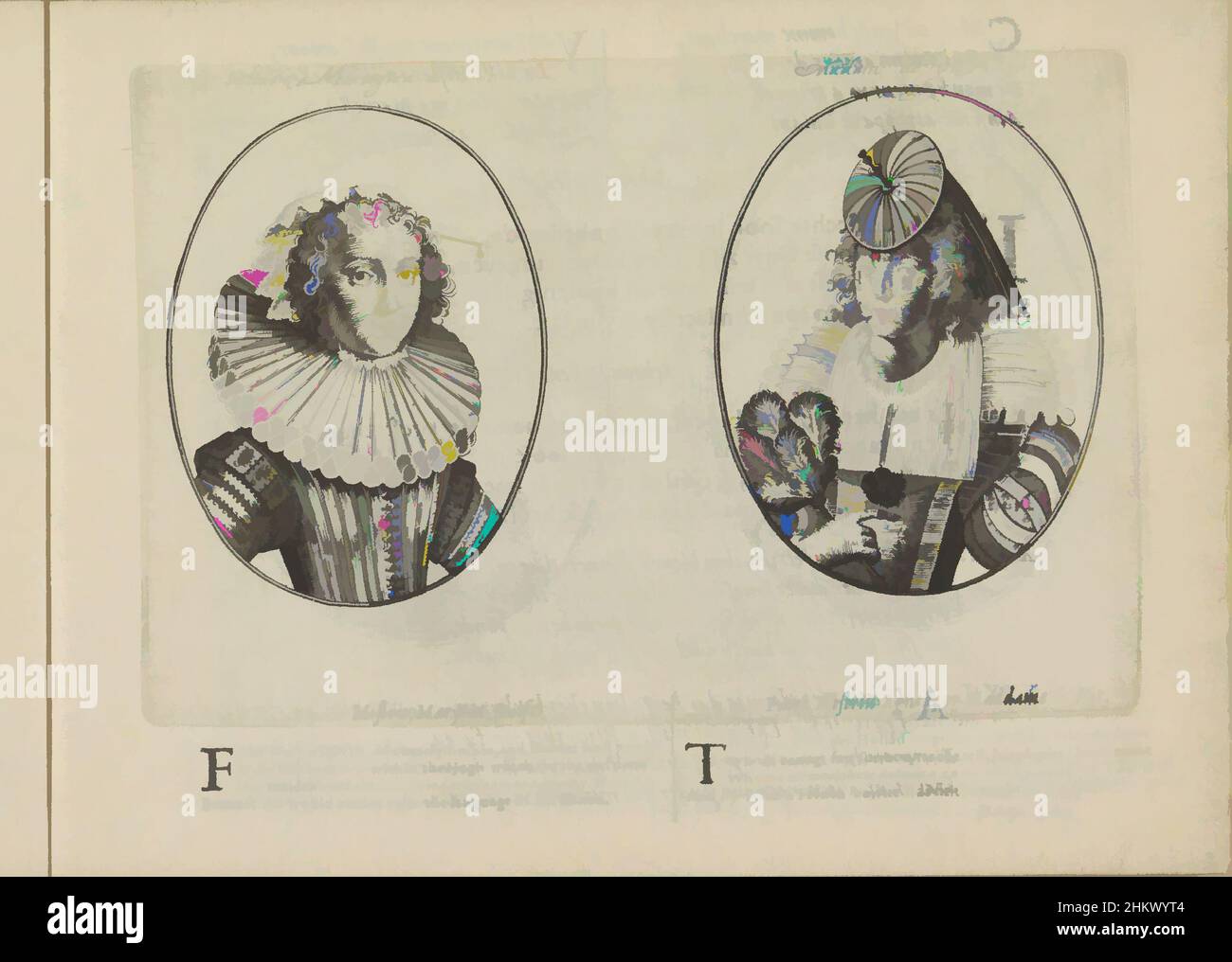 Art inspired by Portraits of the courtesans named Schone Maritje and ...