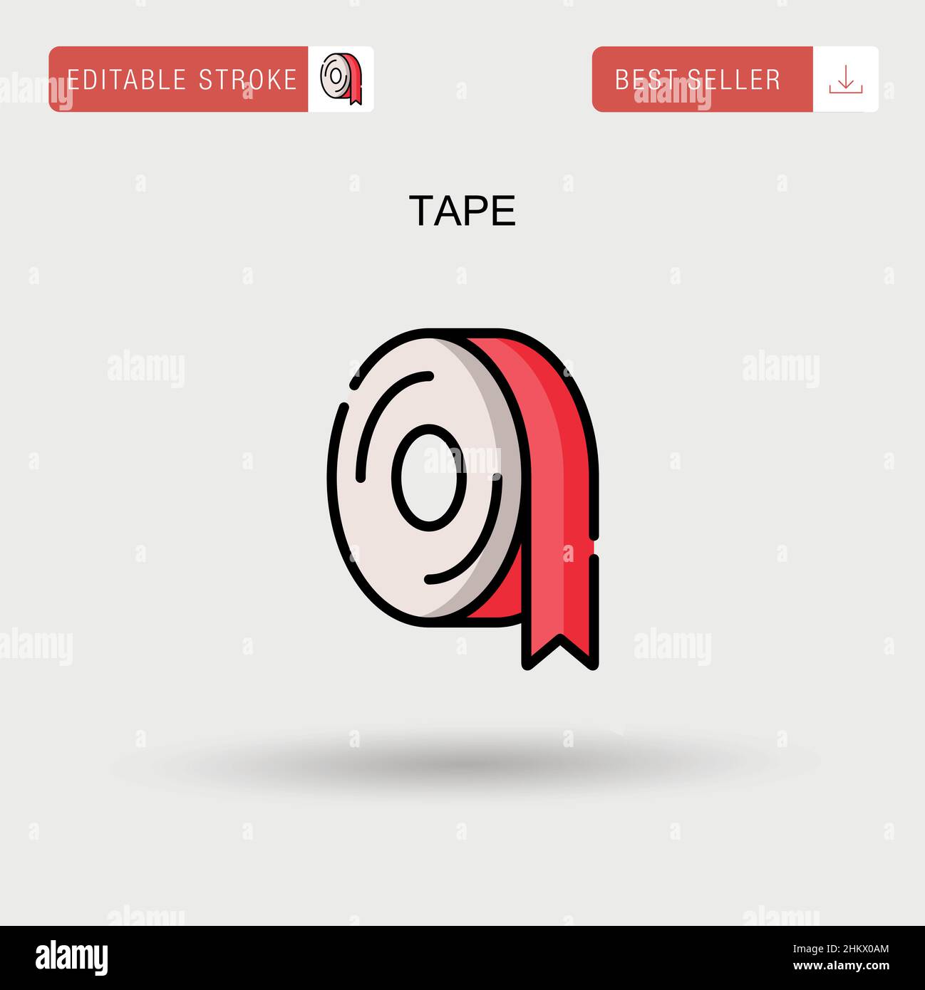 Torn sticky tape Stock Vector Images - Alamy