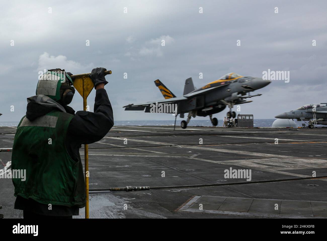 PHILIPPINE SEA (Feb. 5, 2022) Aviation Boatswain’s Mate (Equipment ...
