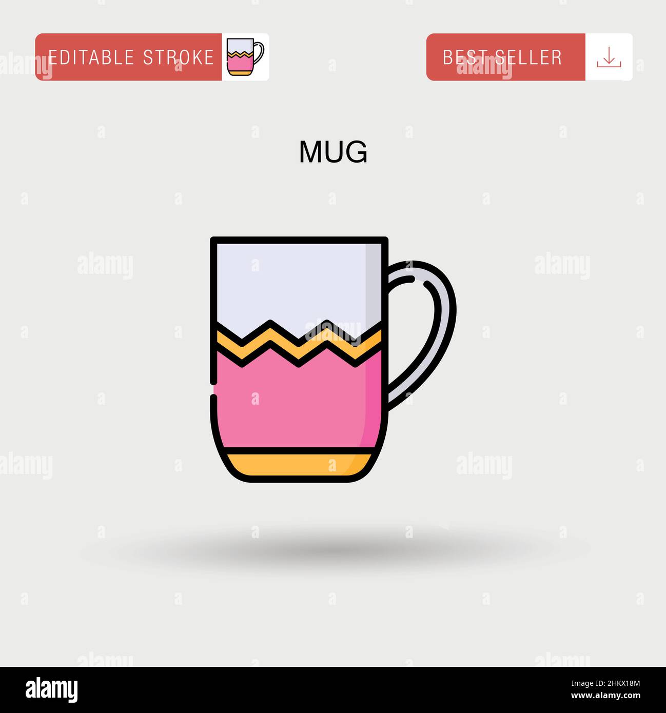 Mug design hi-res stock photography and images - Alamy