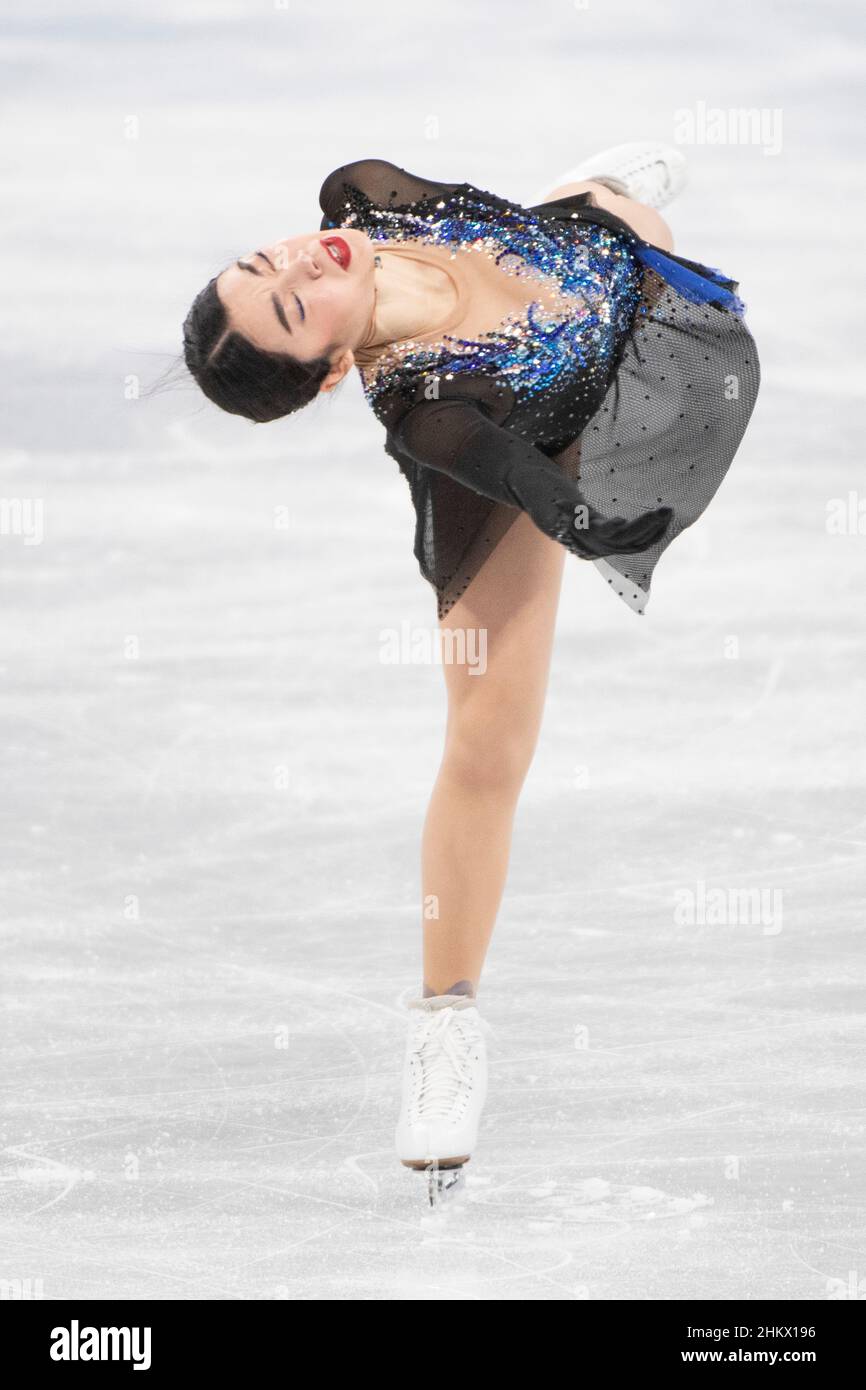 Karen Chen (USA) February 6, 2022 Figure Skating, Women Single Skating ...
