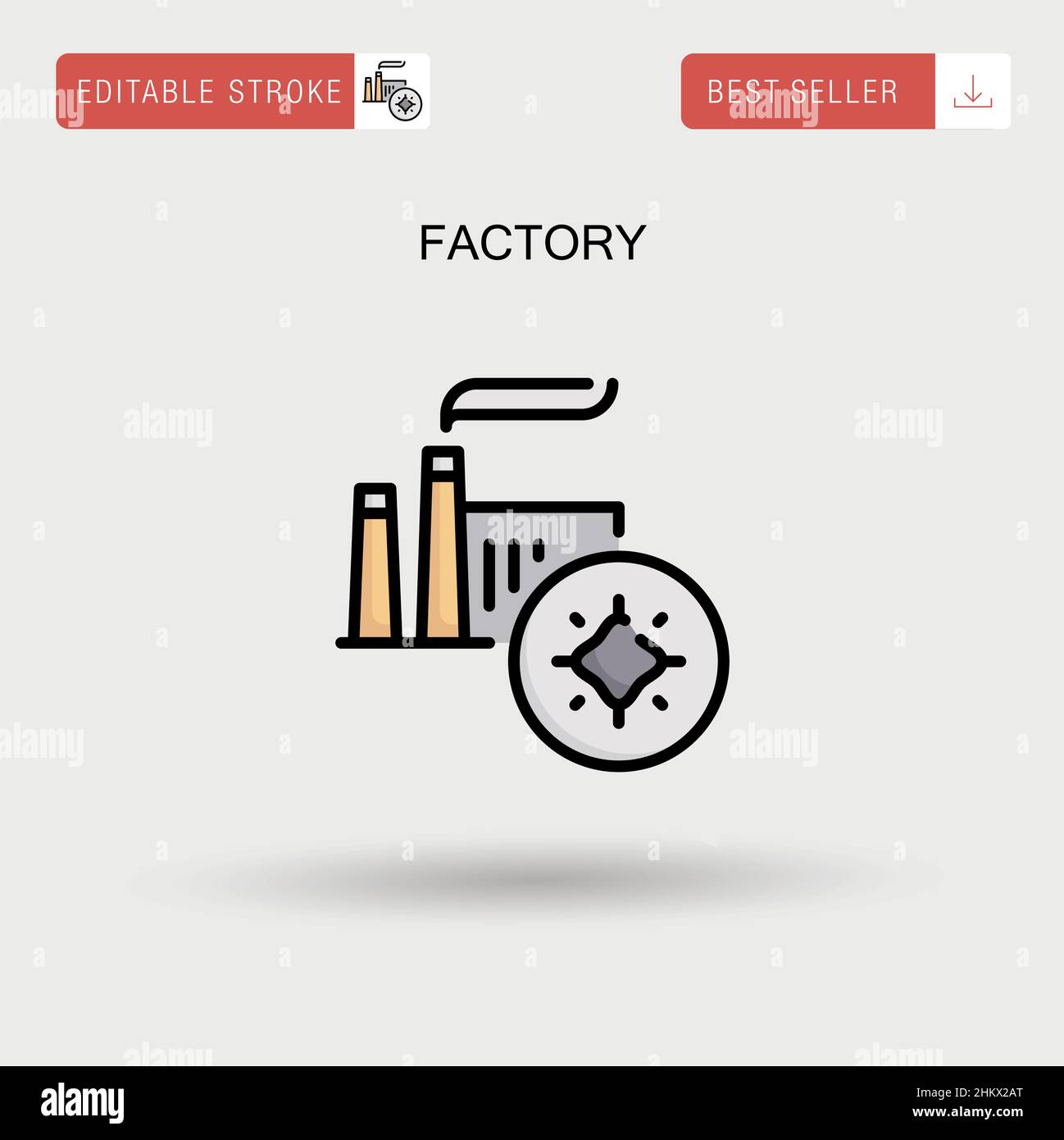 Futuristic factory Stock Vector Images - Alamy