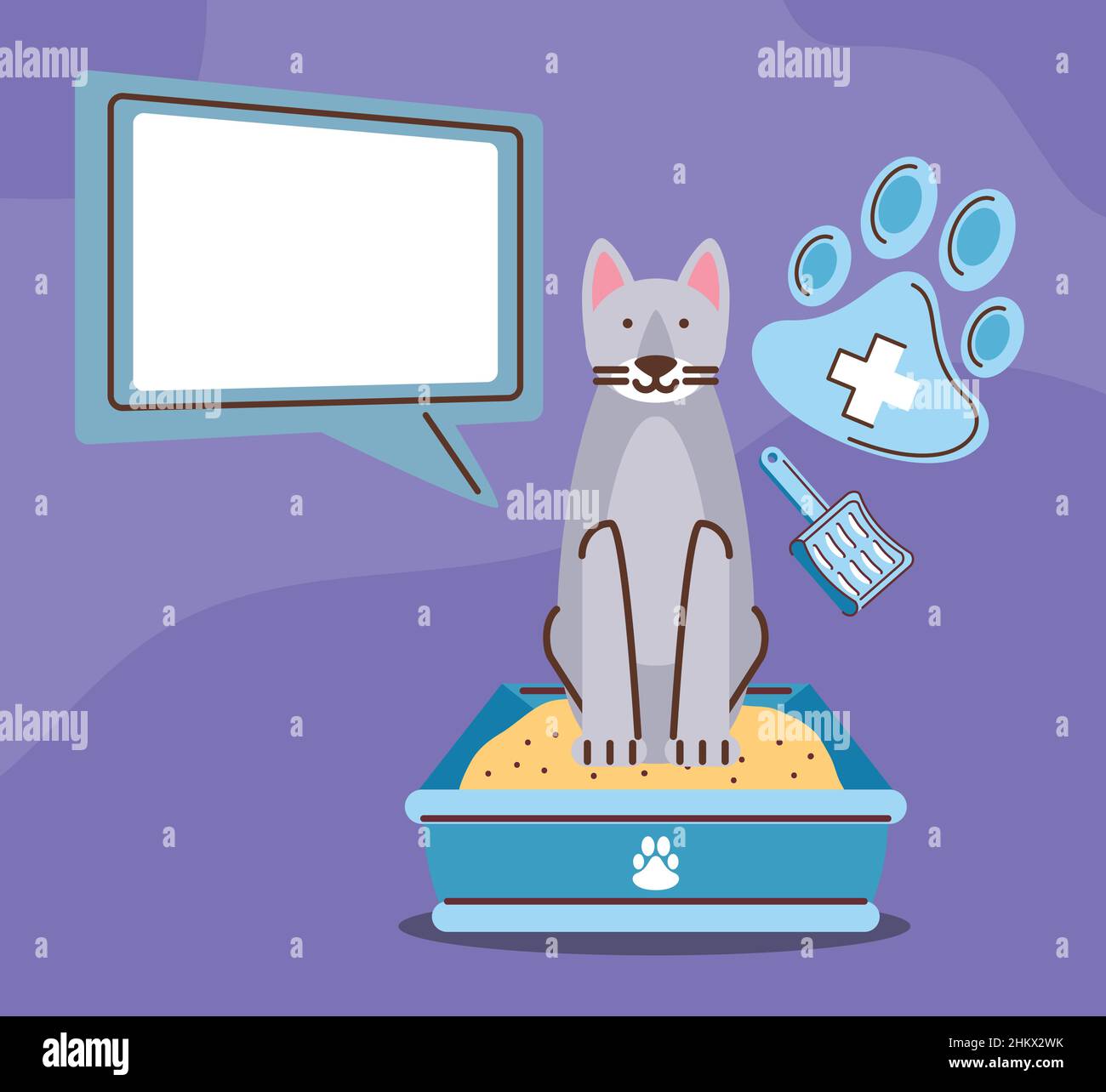 cat in the sand bucket Stock Vector Image & Art - Alamy