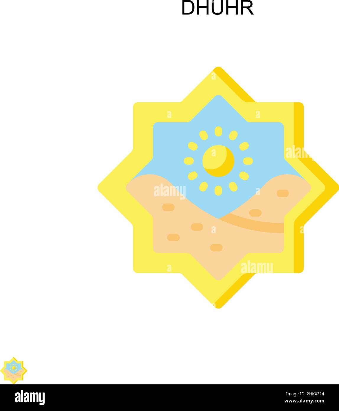 Prayer maghrib Stock Vector Images - Alamy