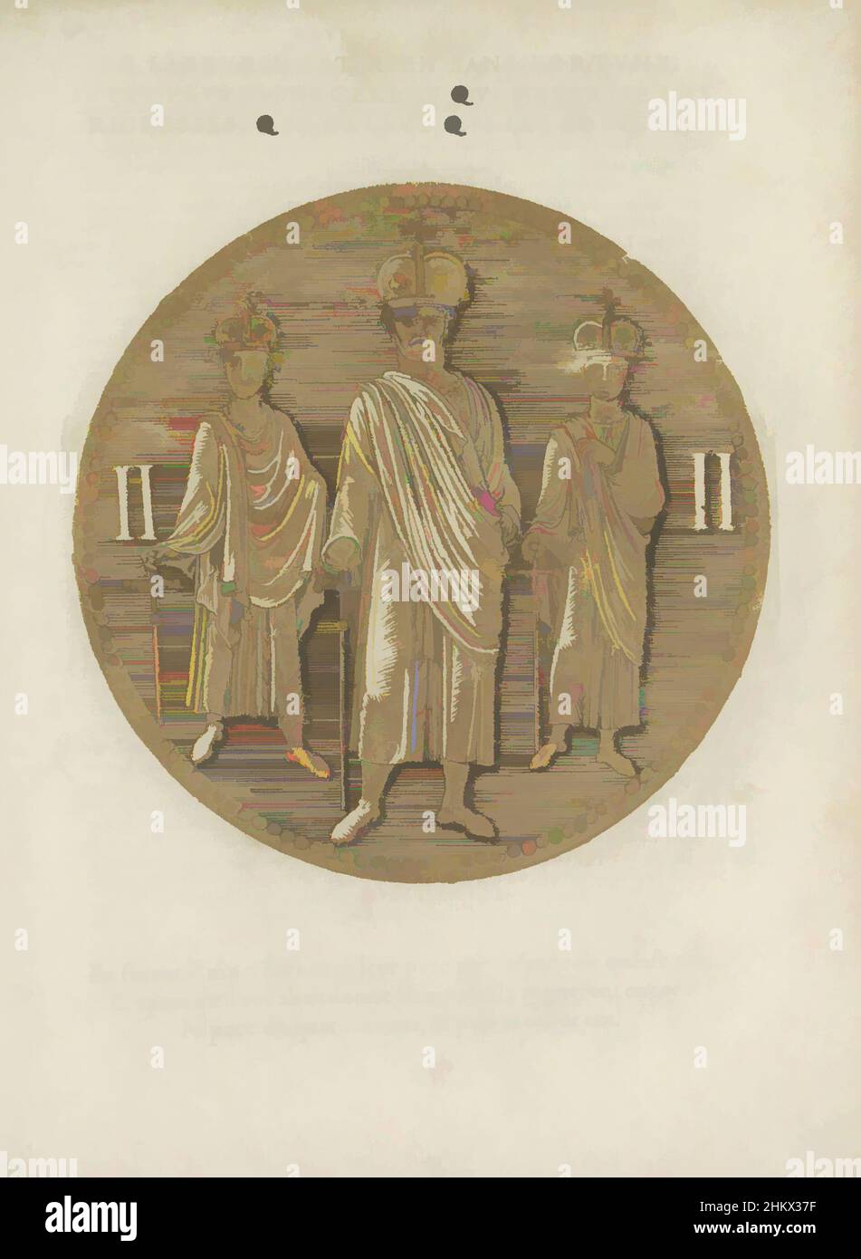 Art inspired by Portraits of Emperor Louis II of Italy and his brothers ...