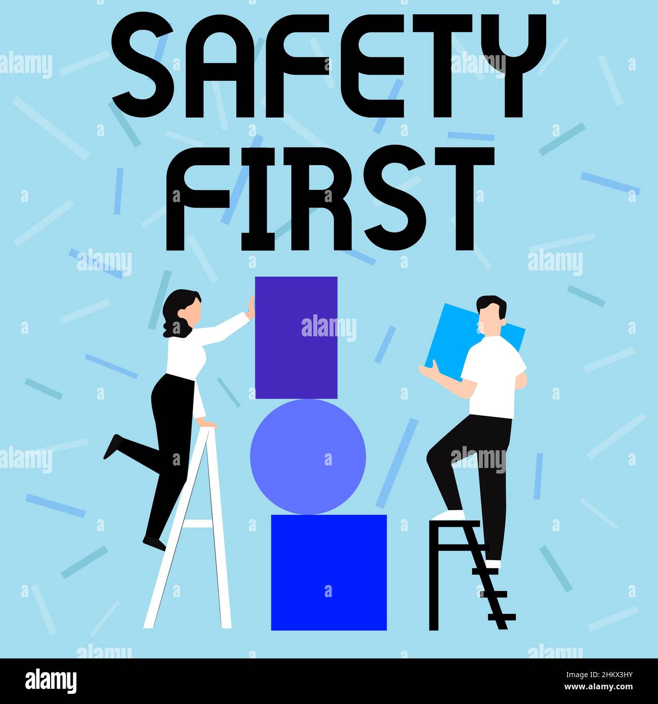 Conceptual caption Safety First. Business concept best avoid any ...