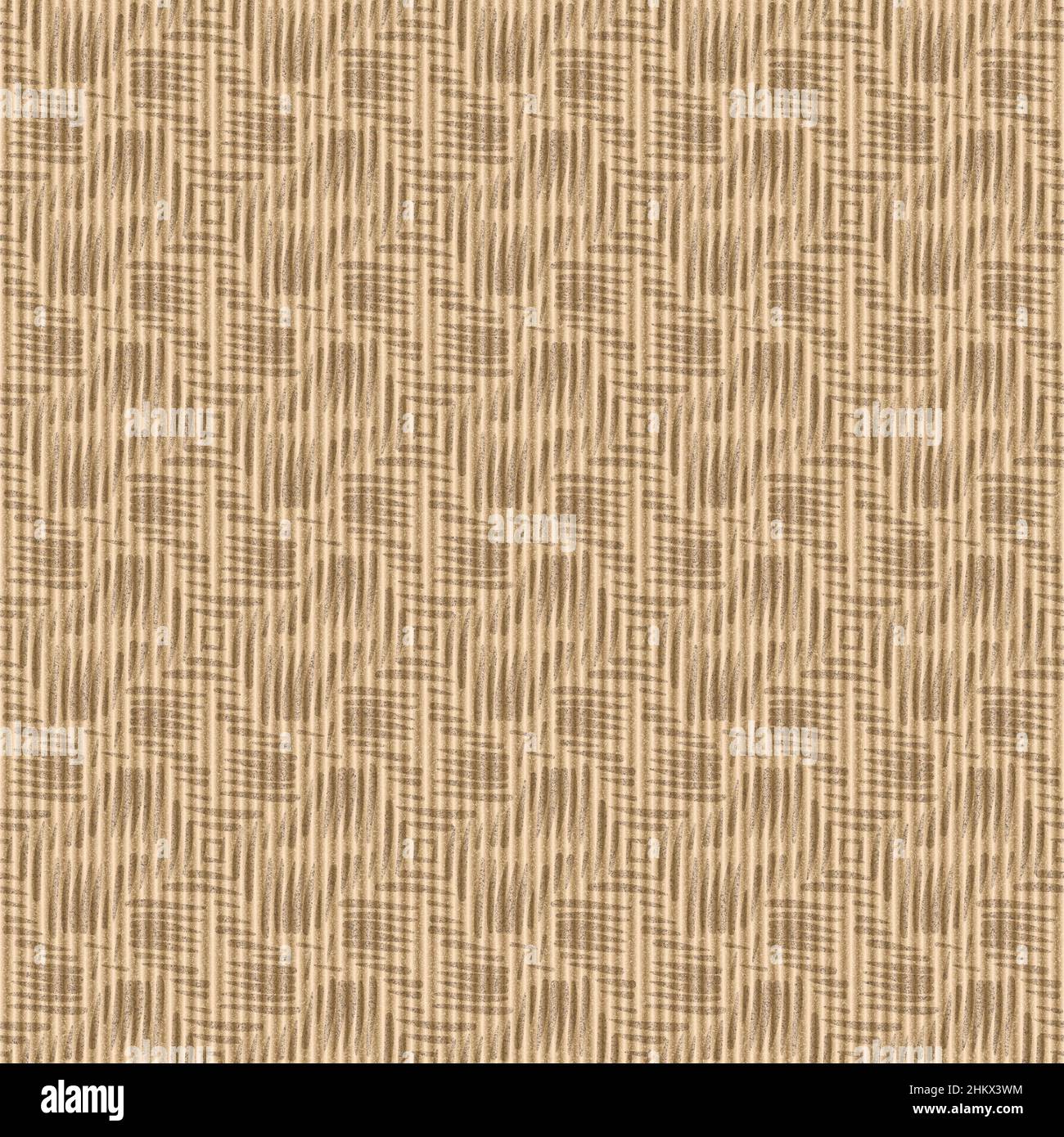 Ecru recycled corrugated pulp card paper texture. Ribbed plain neutral ...