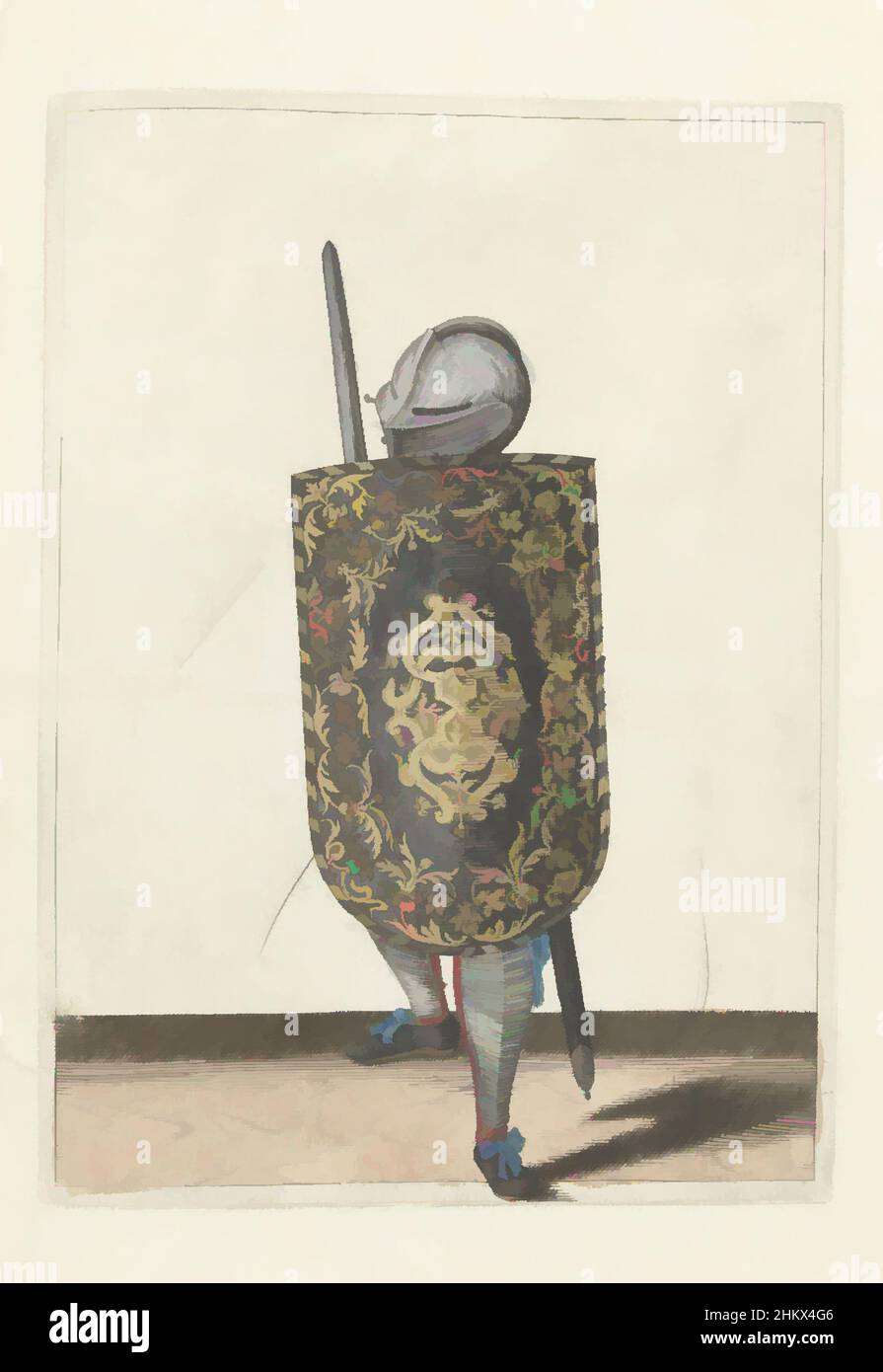 Art inspired by The exercise with the targe and rapier: how the soldier ...