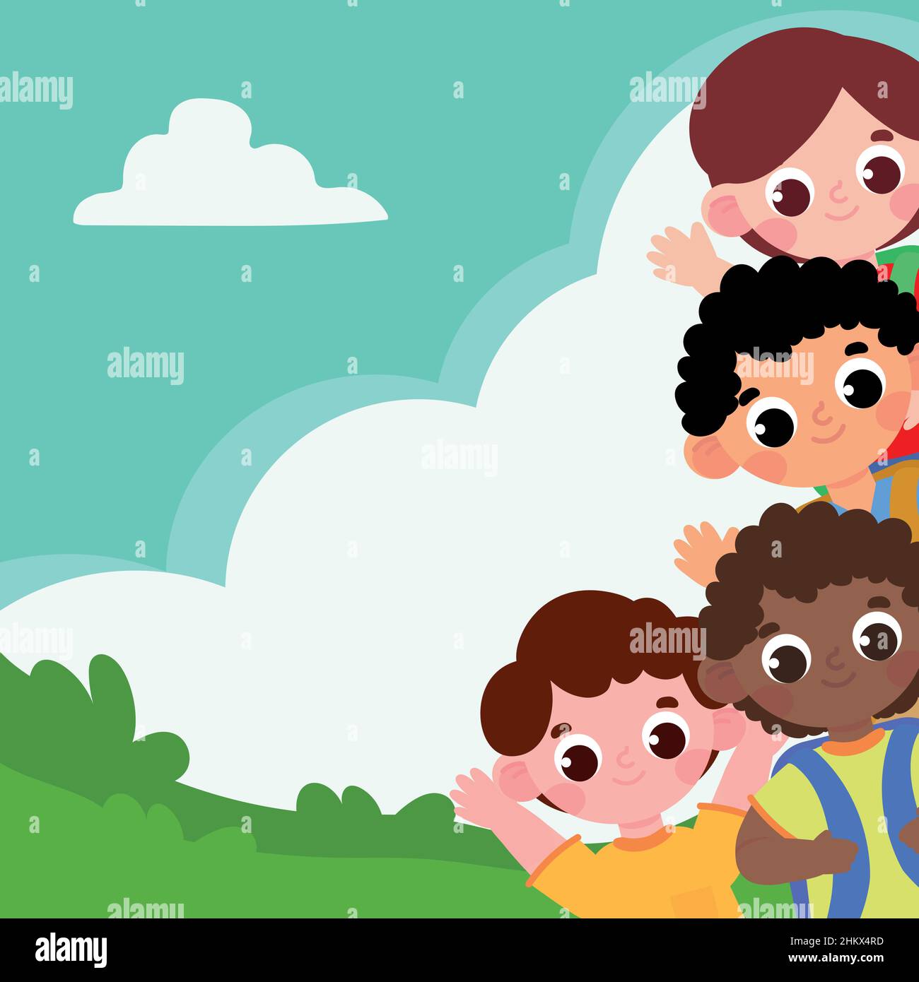 cute boys cartoon Stock Vector Image & Art - Alamy