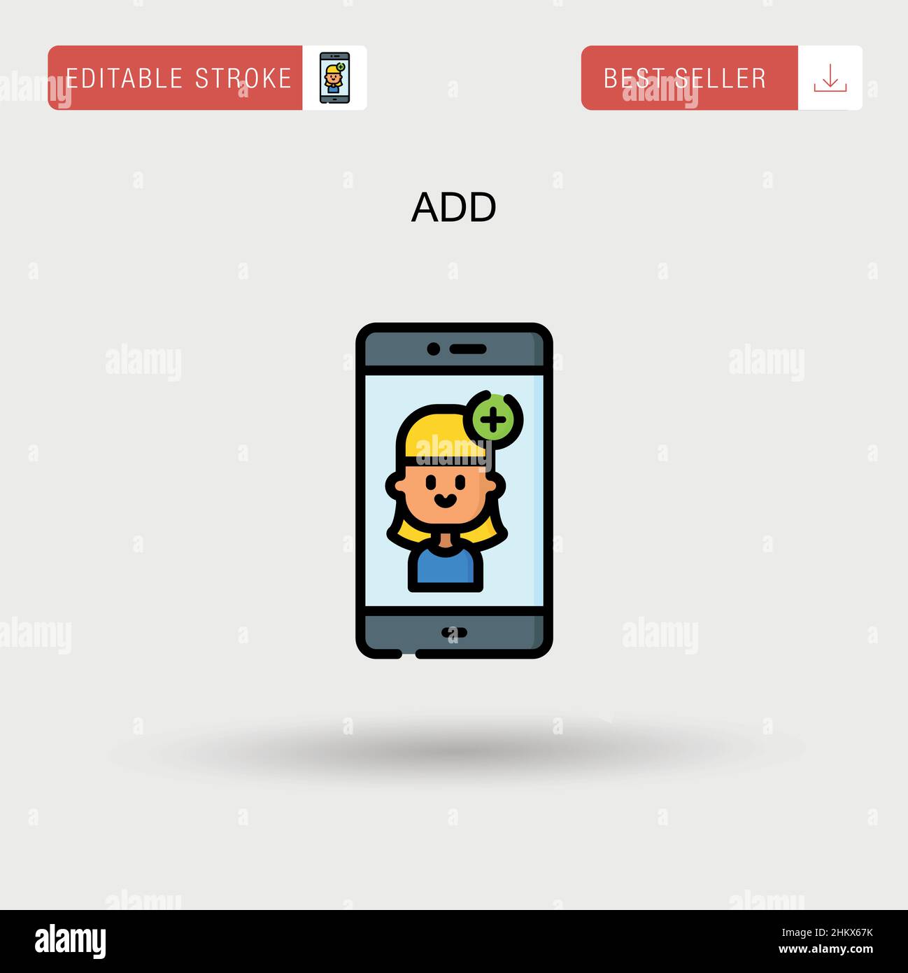 Addition concept Stock Vector Images - Alamy