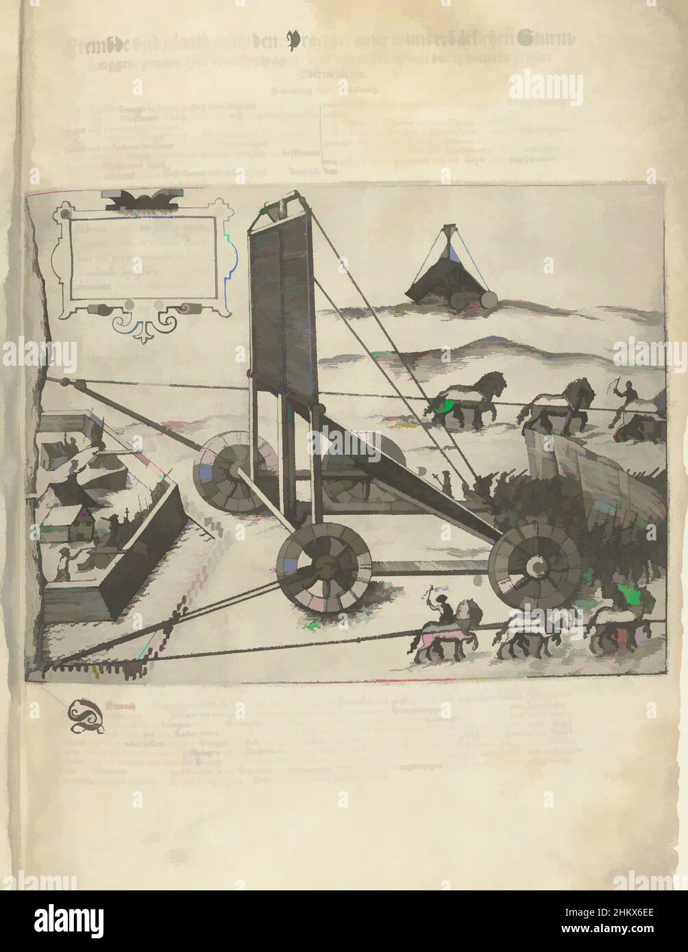Art inspired by Siege of Ostend: Targone's storm bridge, 1604, Fremde ...