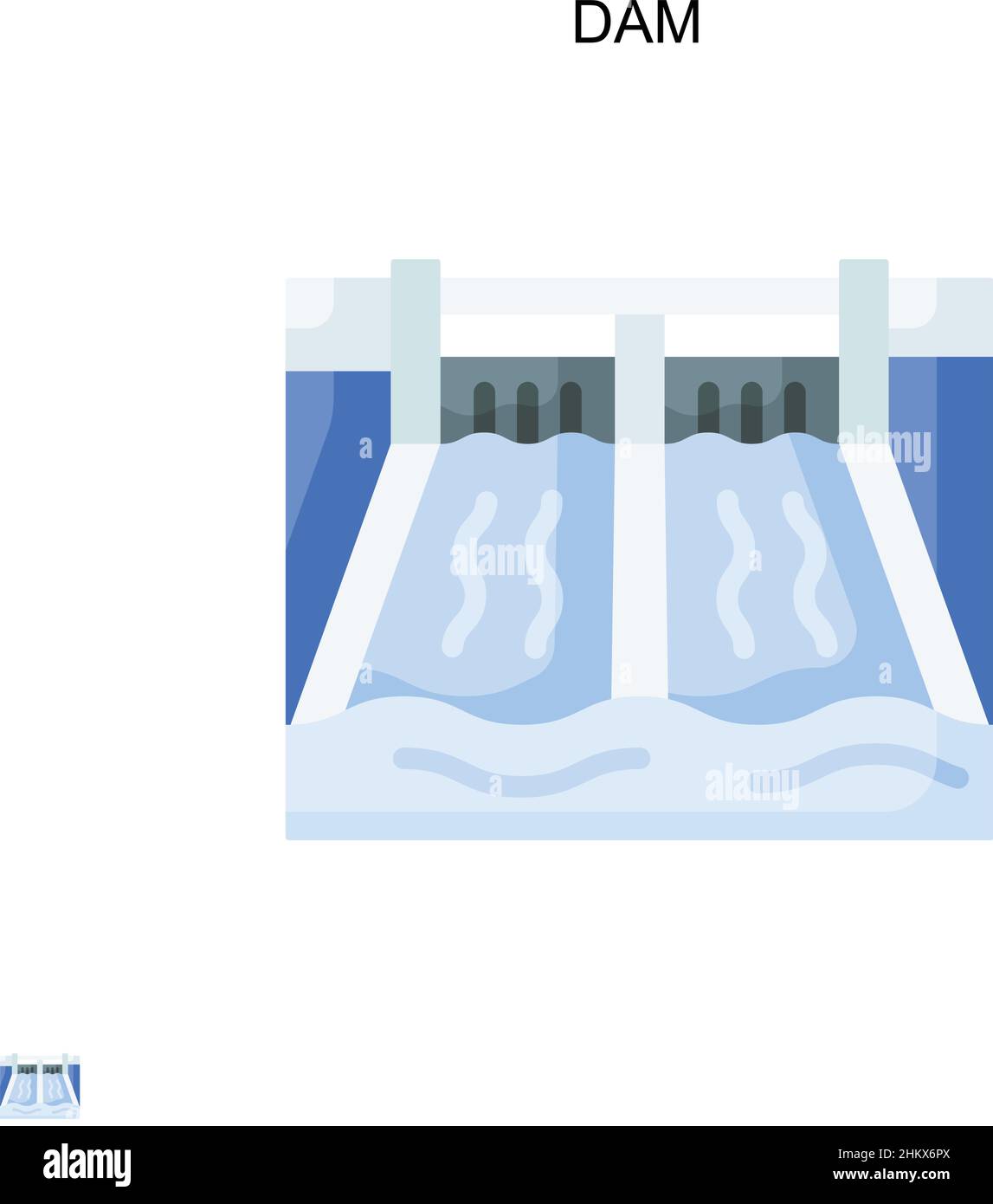 Hydropower aerial Cut Out Stock Images & Pictures - Alamy