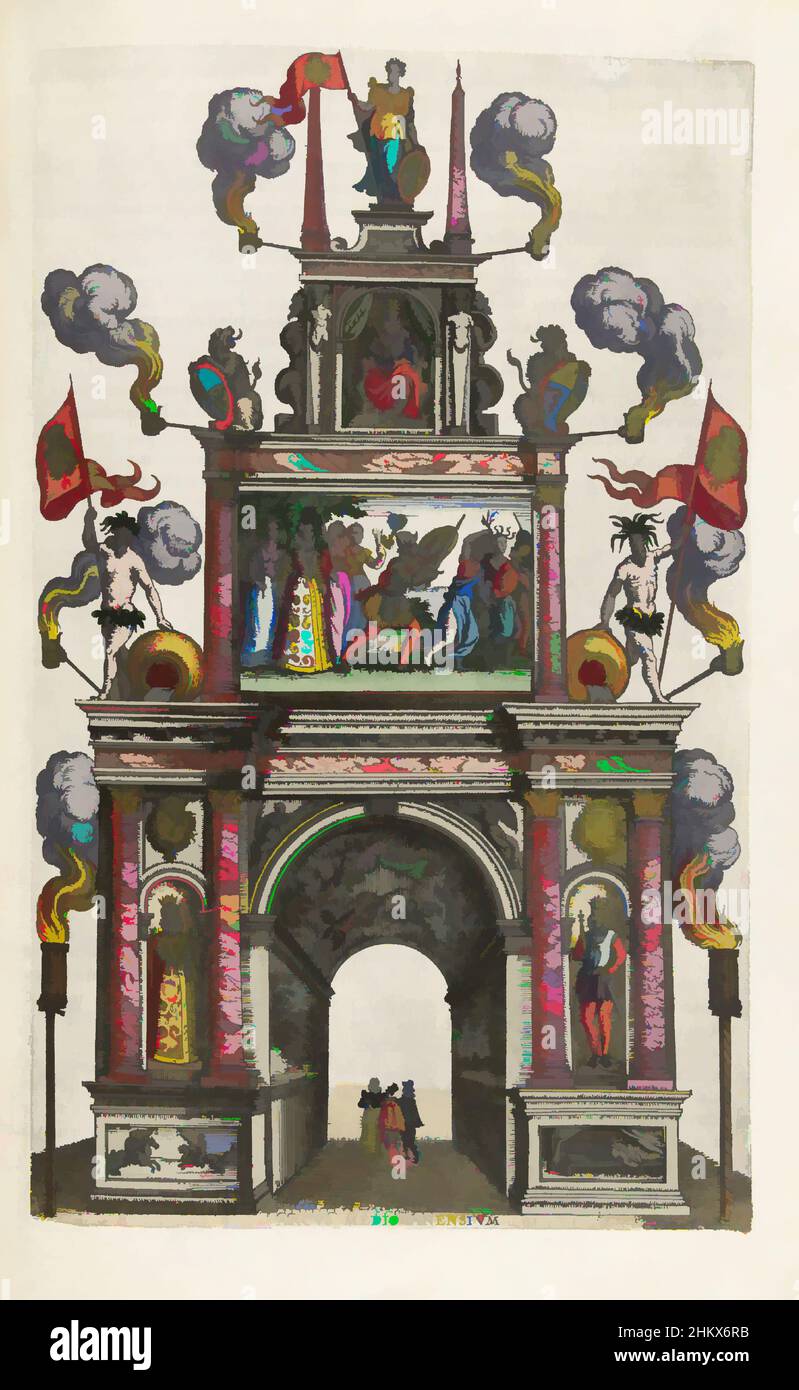 Art inspired by Milan triumph gate, 1599, Arcus Mediolanensium, Milan ...