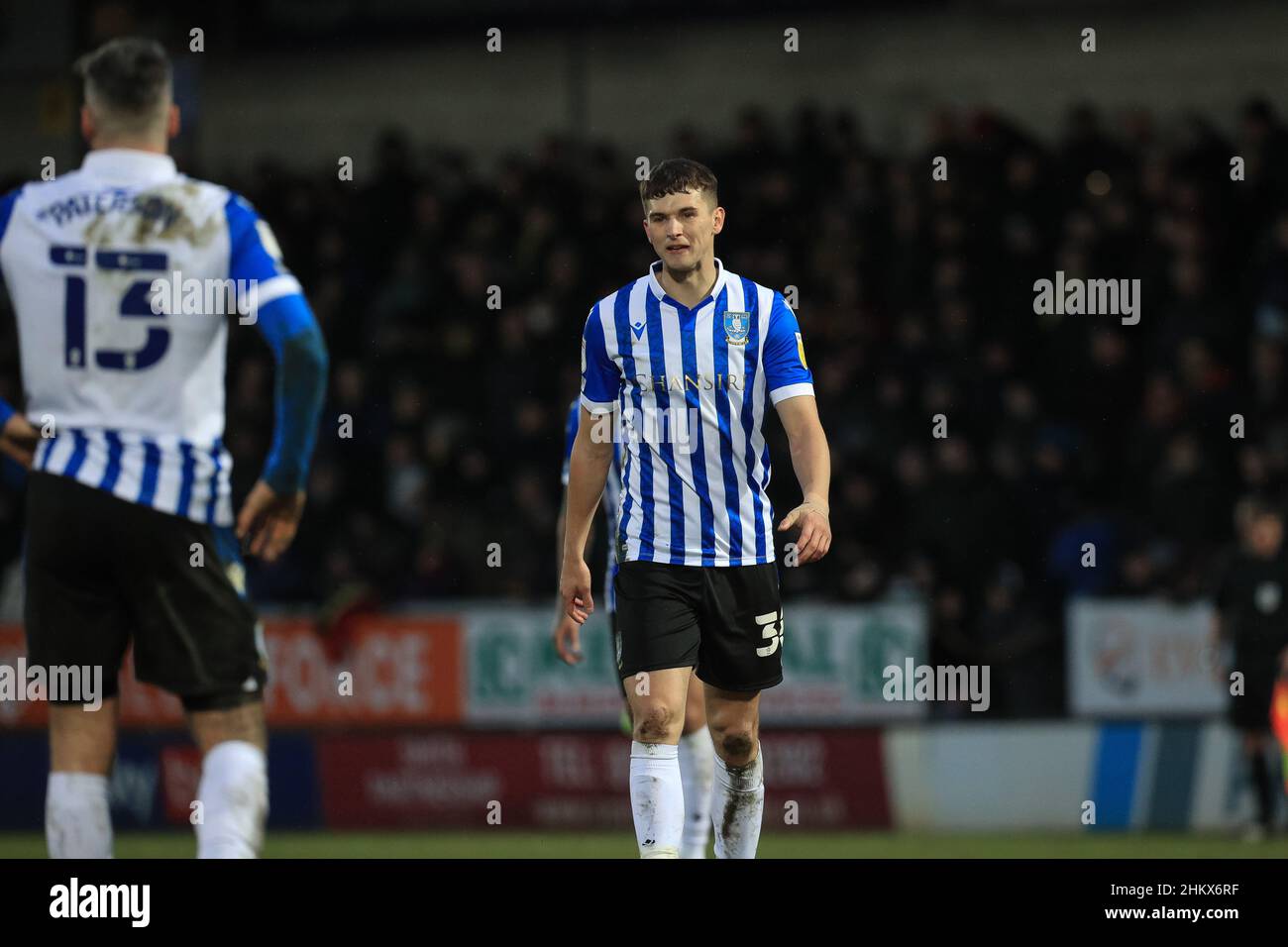 Jordan Storey #38 of Sheffield Wednesday during the game Stock Photo ...