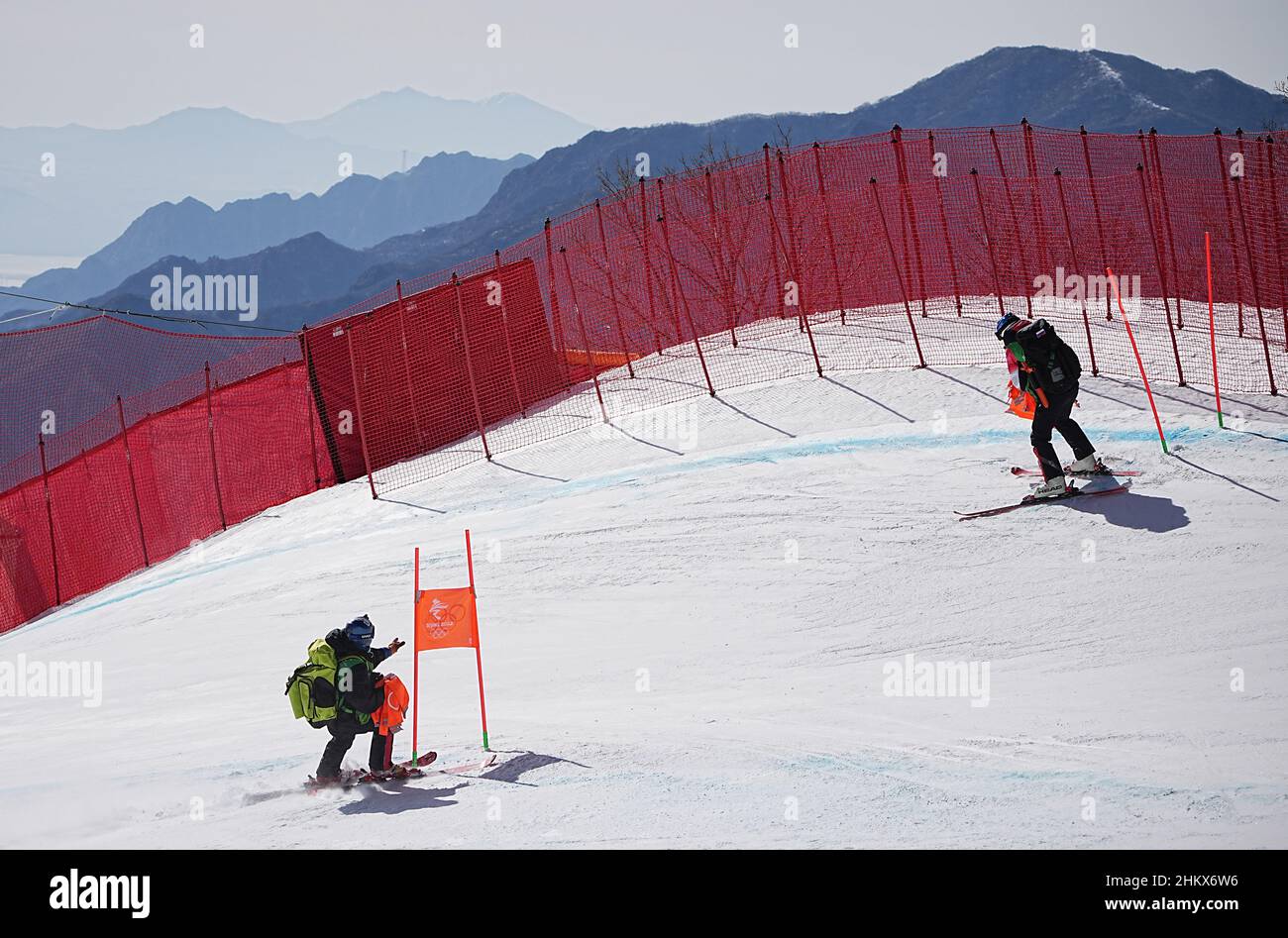 Yanqing, China. 06th Feb, 2022. Olympics, Alpine skiing, downhill at ...