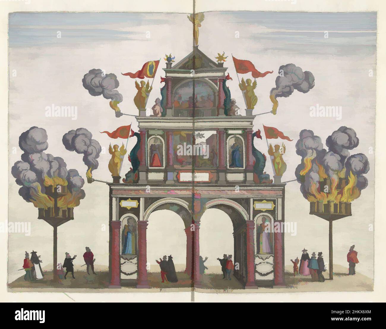 Art inspired by The Spanish gate of honor (front), 1599, Prius ...