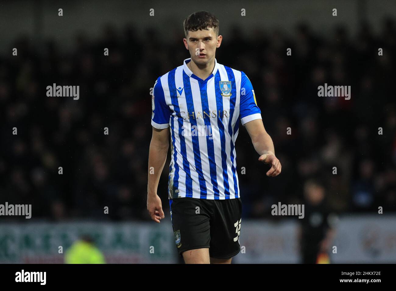 Jordan Storey #38 of Sheffield Wednesday during the game Stock Photo ...