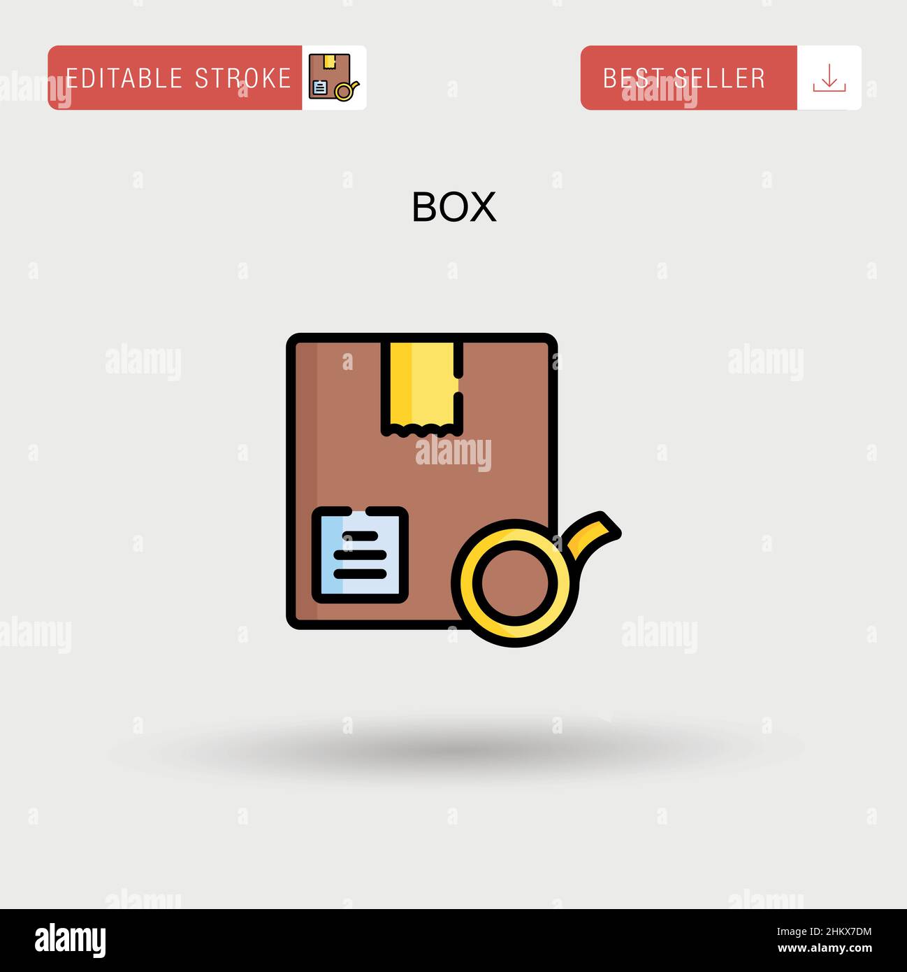 Box side view Stock Vector Images - Alamy