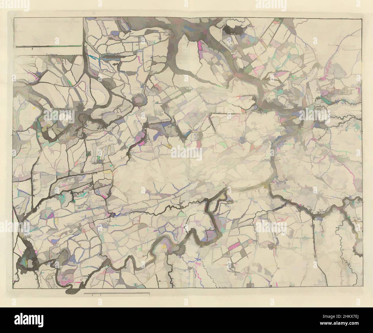Carte tres particuliere du paijs de waes hi-res stock photography and ...